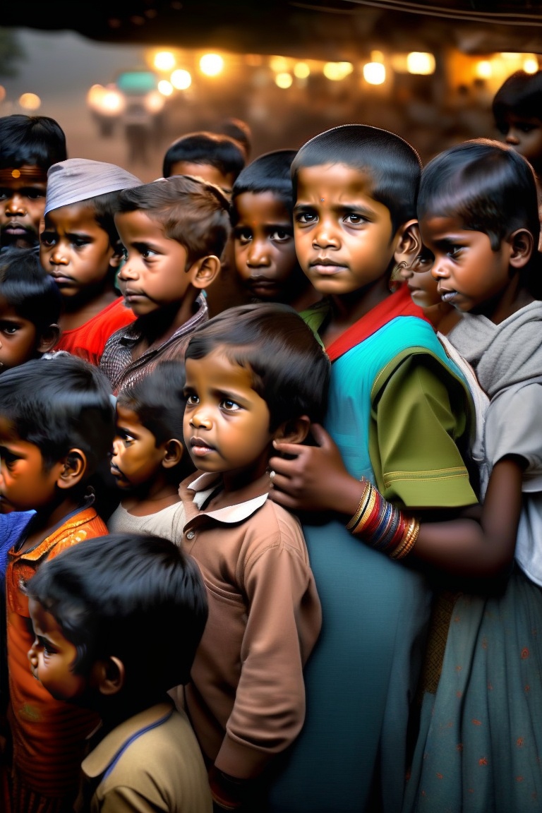 Lexica - (Zero hunger) A compassionate man selflessly distributing ...