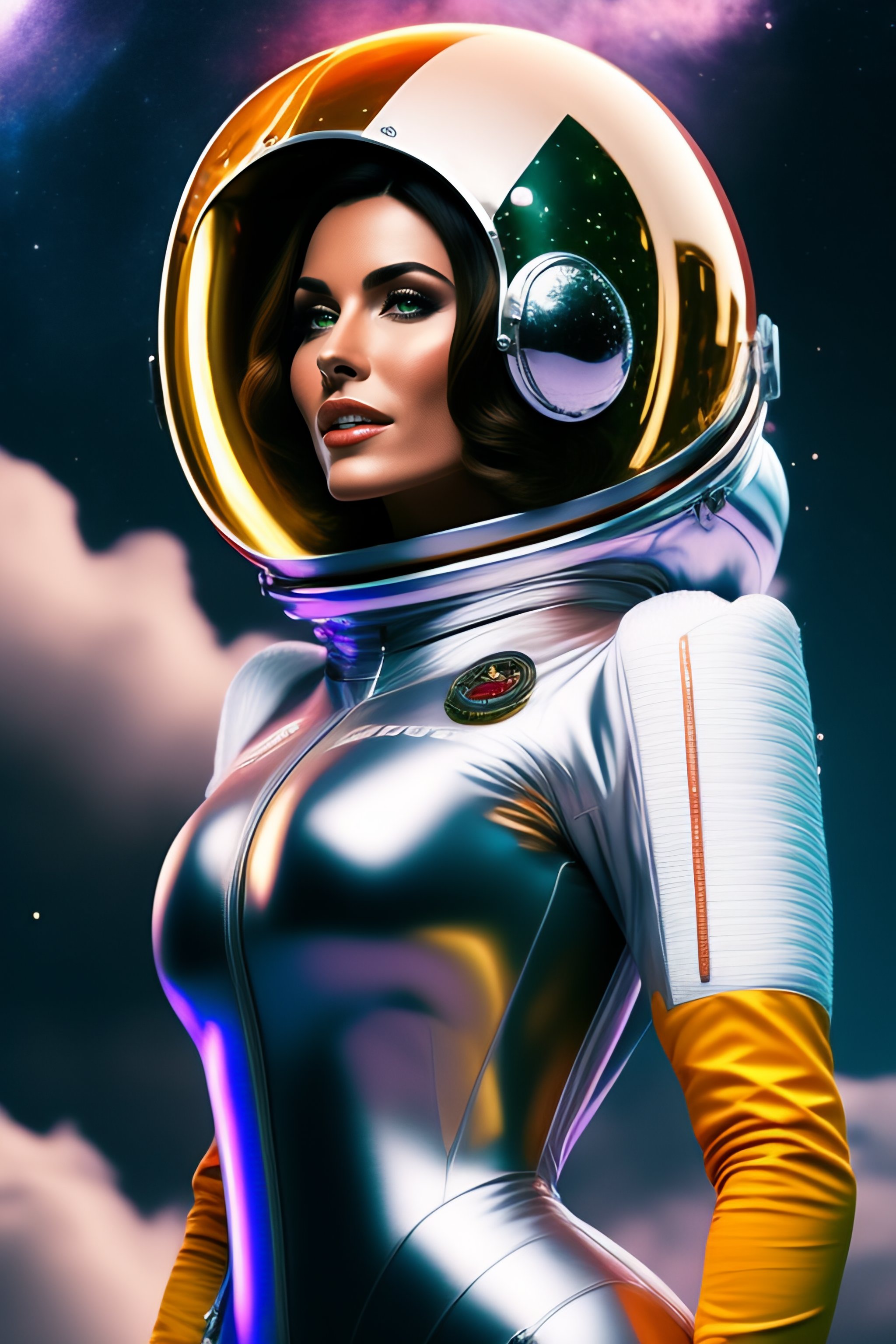 Hot Girl Astronaut