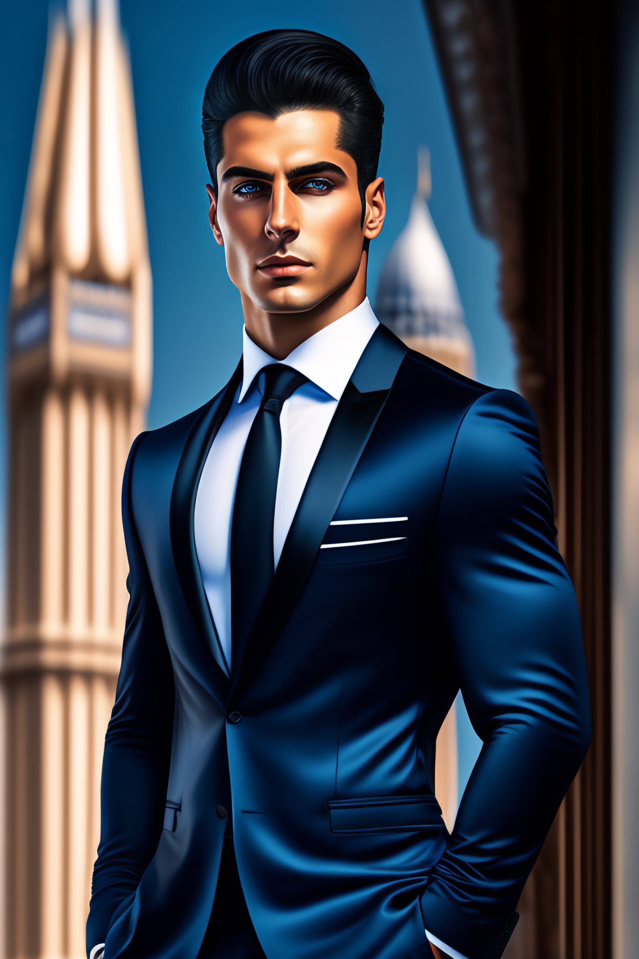 Lexica - Symmetry portrait of Turkish male in European XIX century ...