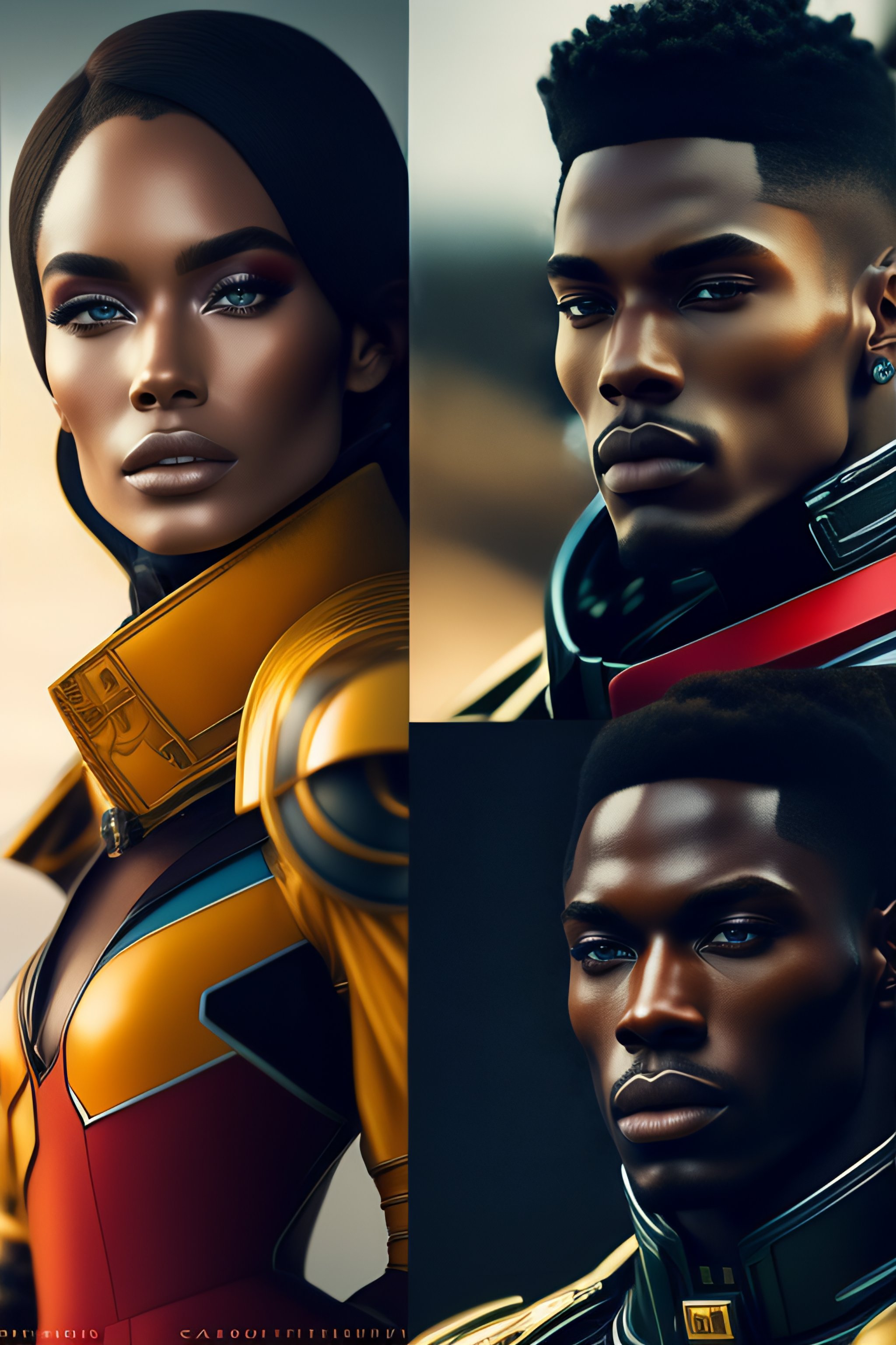 Lexica - Voltron intricate set, vogue magazine, canon, highly realistic ...