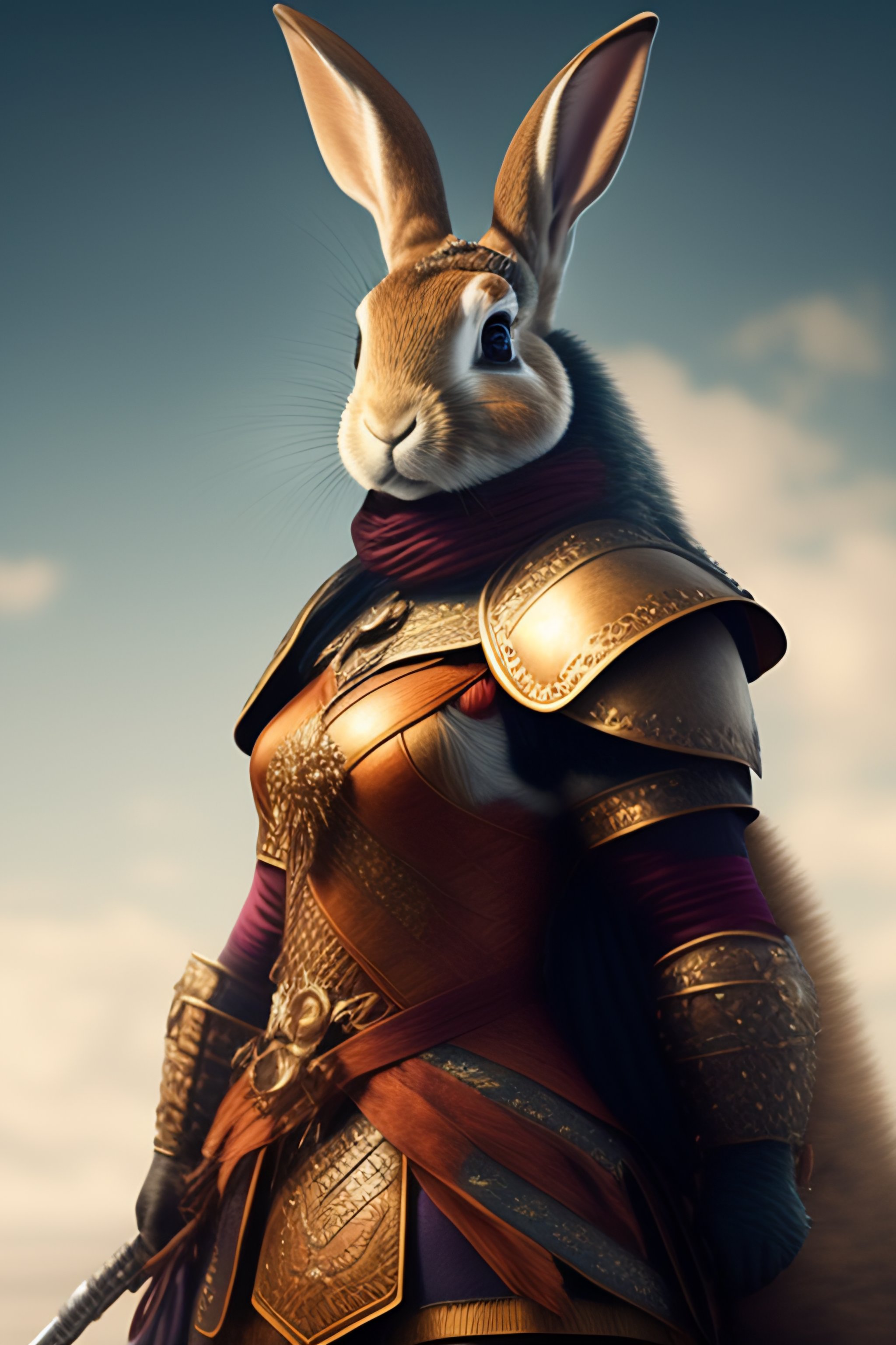 Lexica - Rabbit female warrior