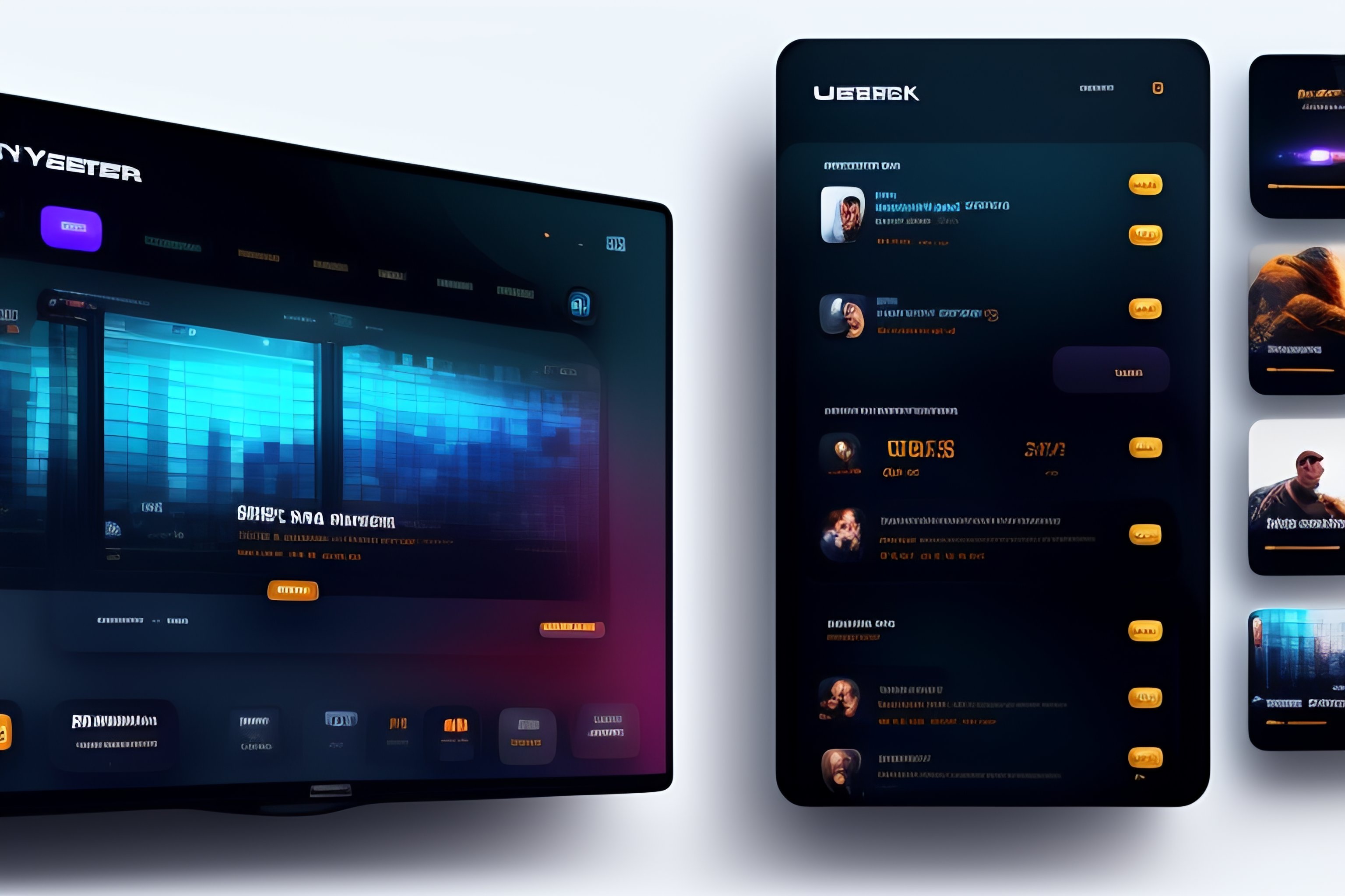 Lexica - Cybersports ladder page of a website UI/UX for a video streaming service, twitch like ...
