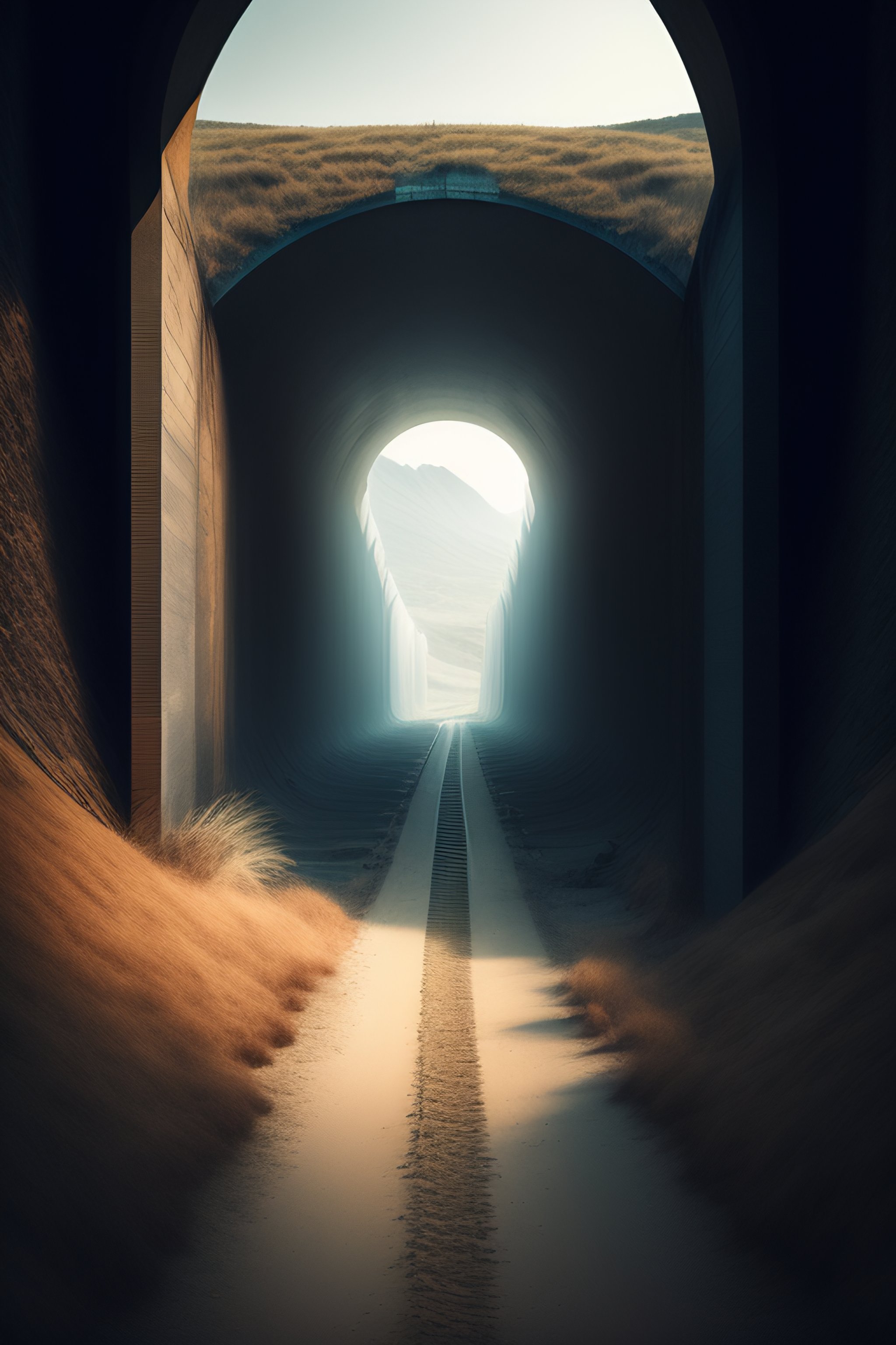 Lexica - Walking through a crumbling tunnel