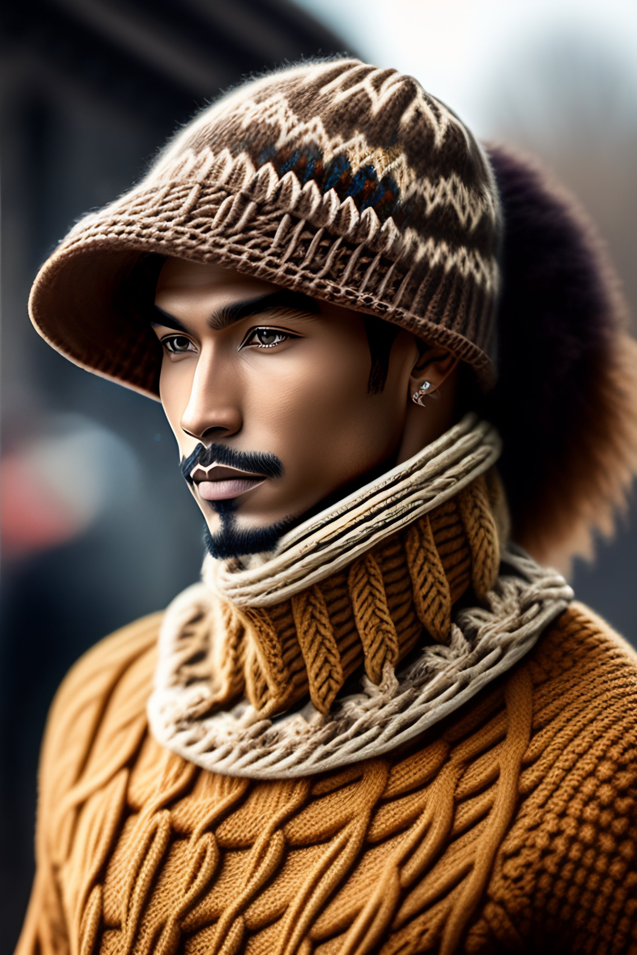 Lexica - Caucasian human dragon knit