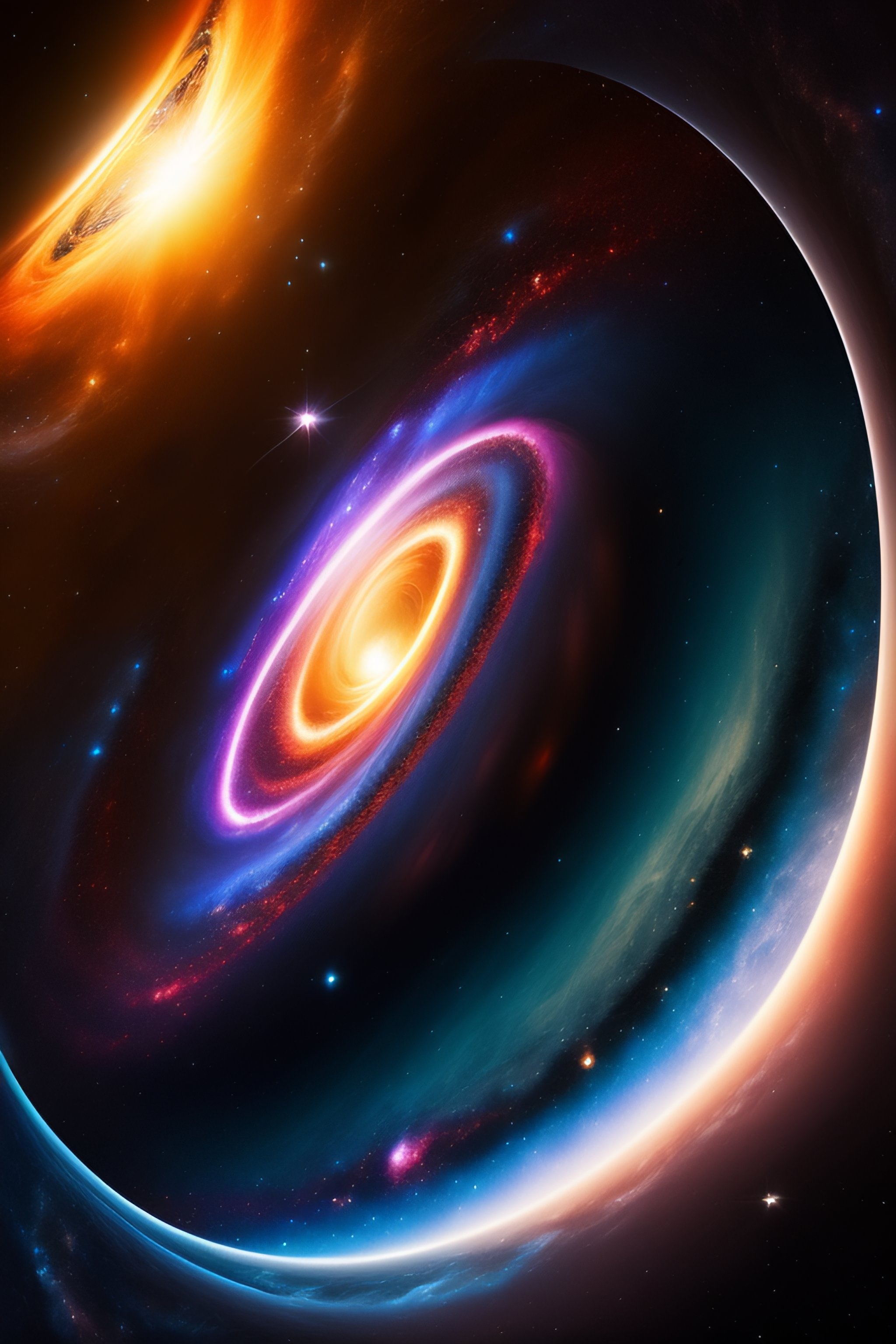Lexica - Black hole and galaxy