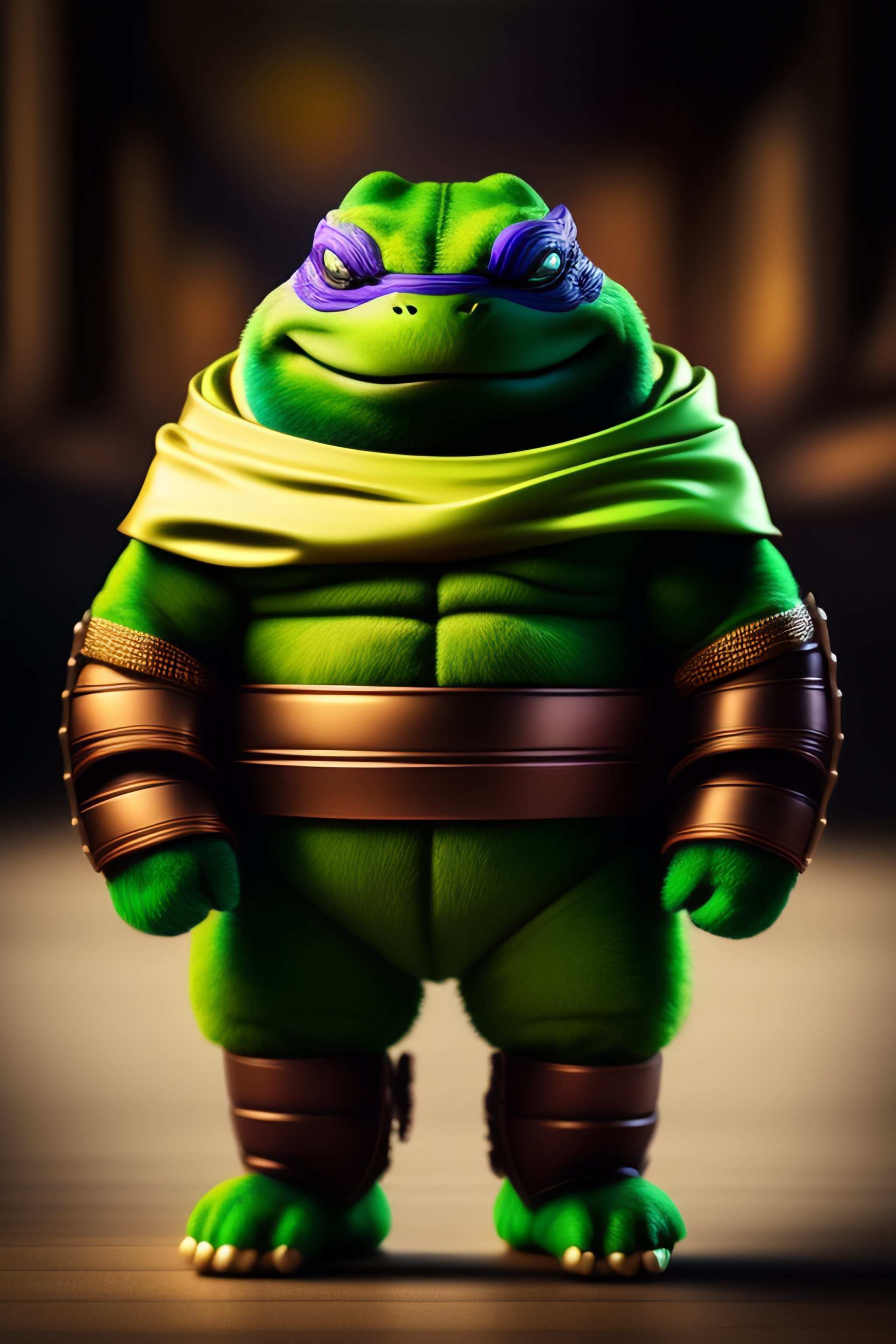 Lexica - Ninja turtles wearing a suit