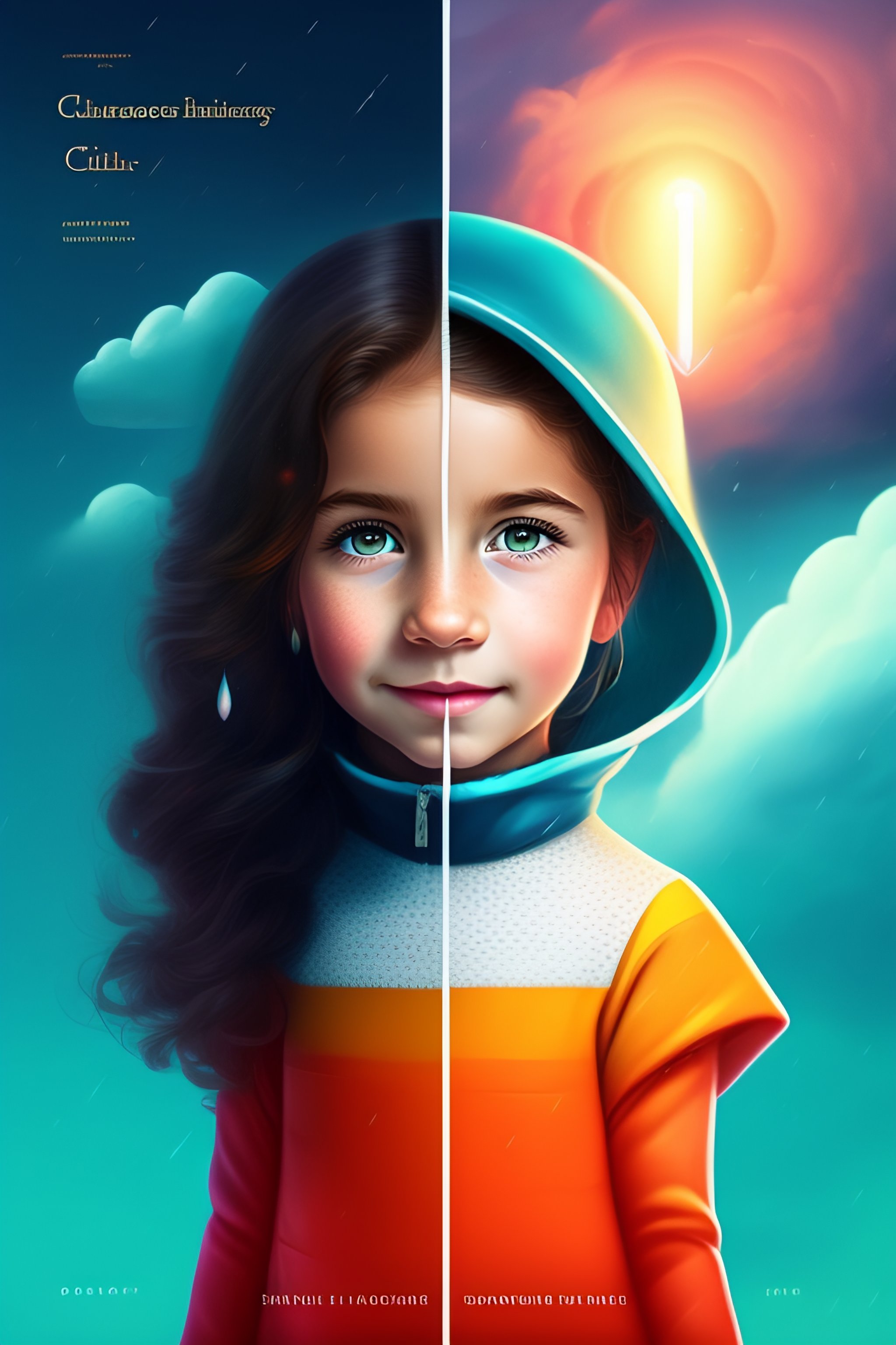 Lexica - Create book cover artwork for a children's book about a small ...