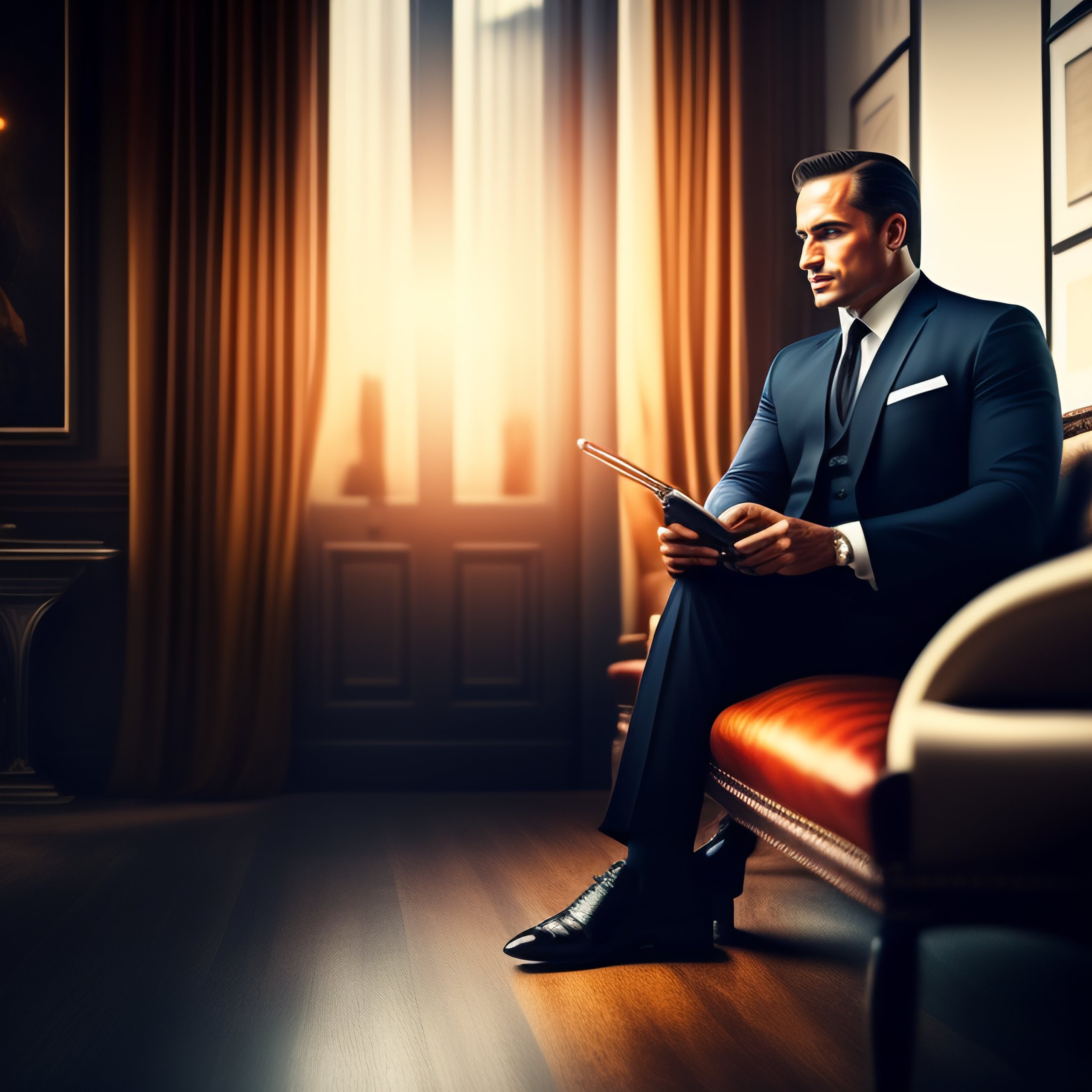 Lexica - Private detective, home, telephone, waiting