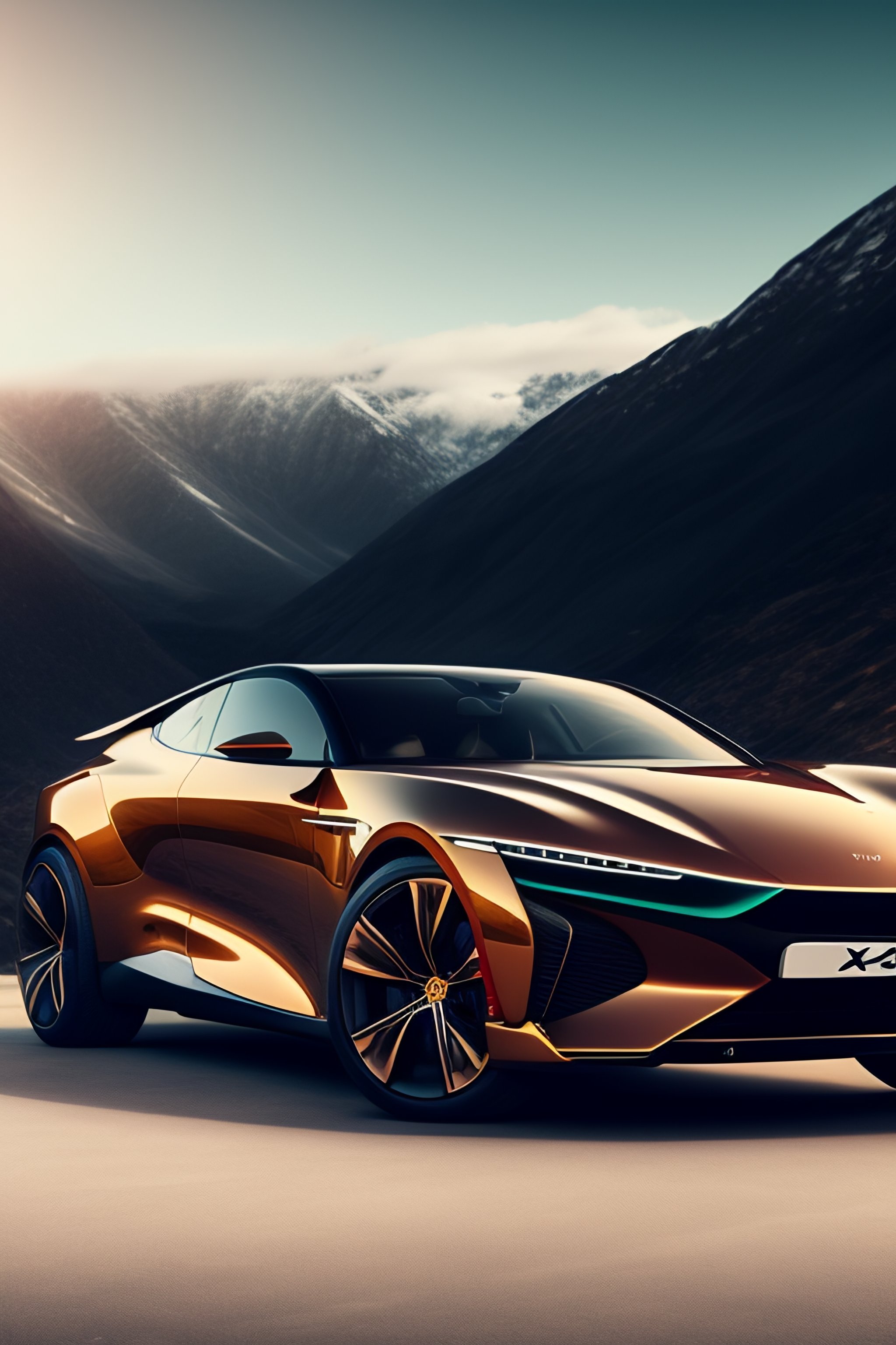 Lexica - Create me futurastic car designs with a X logo. It will be a ...