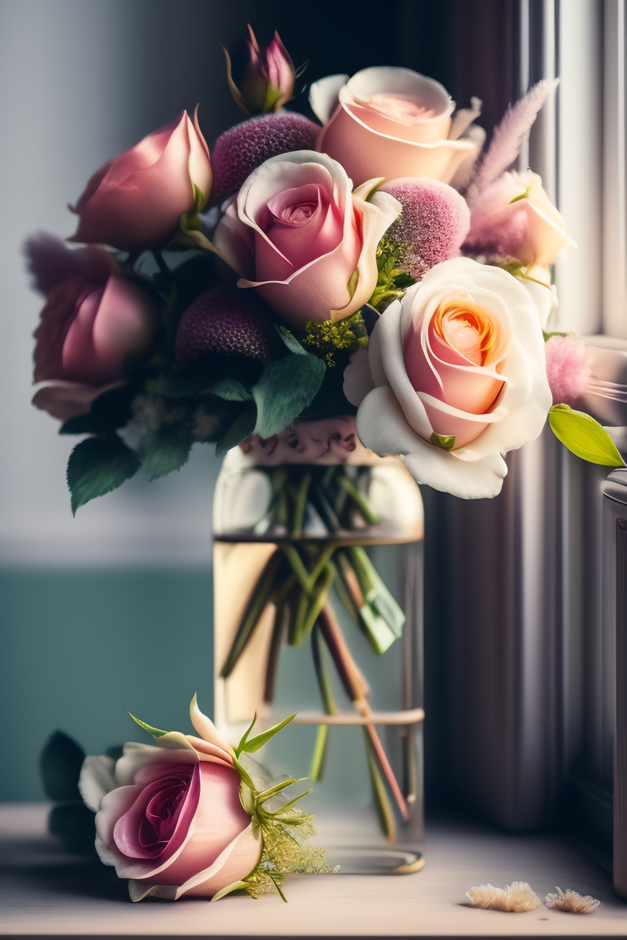 Lexica - Website, bouquet, flower arrangement, flower, rose, tender ...
