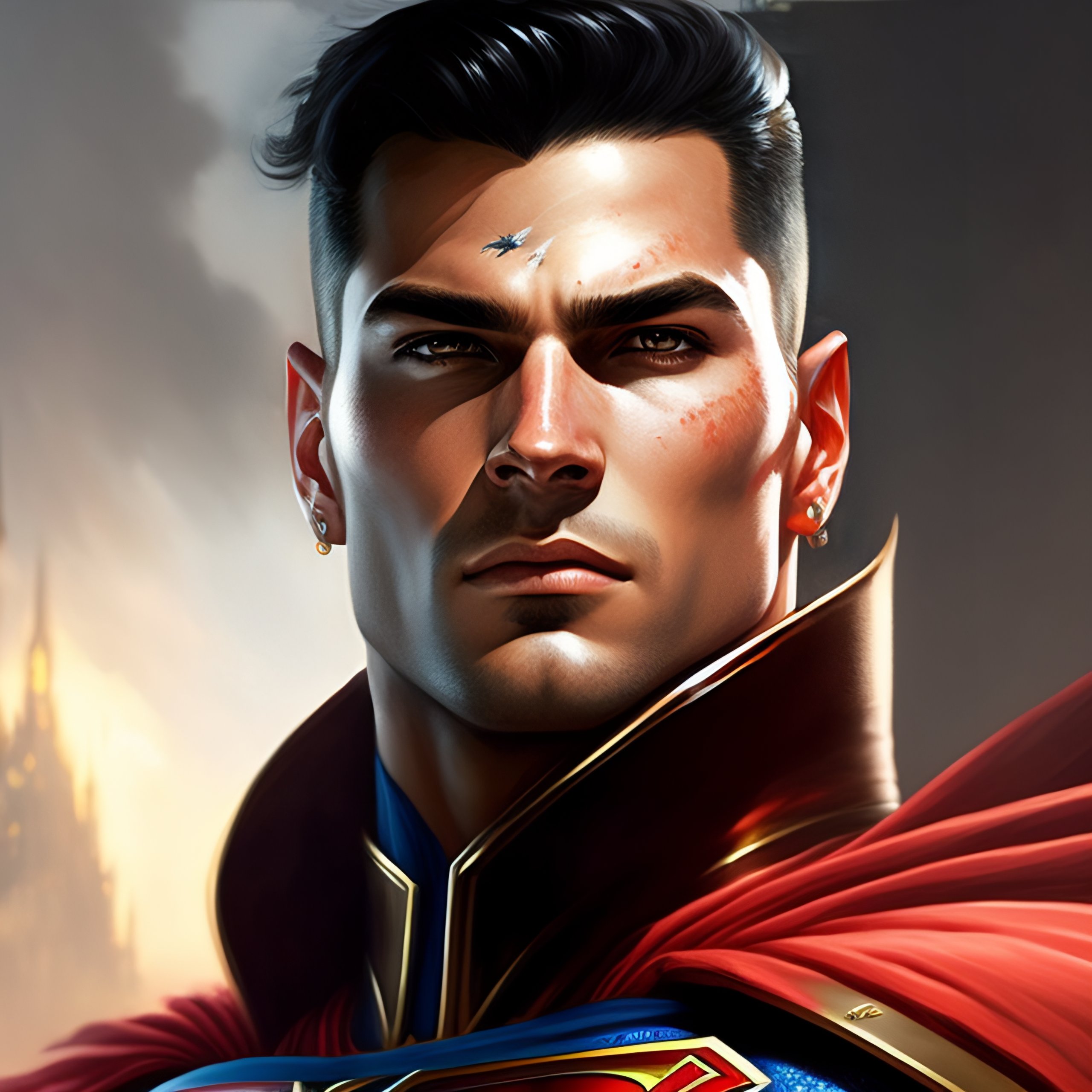 Superman Godfall Art