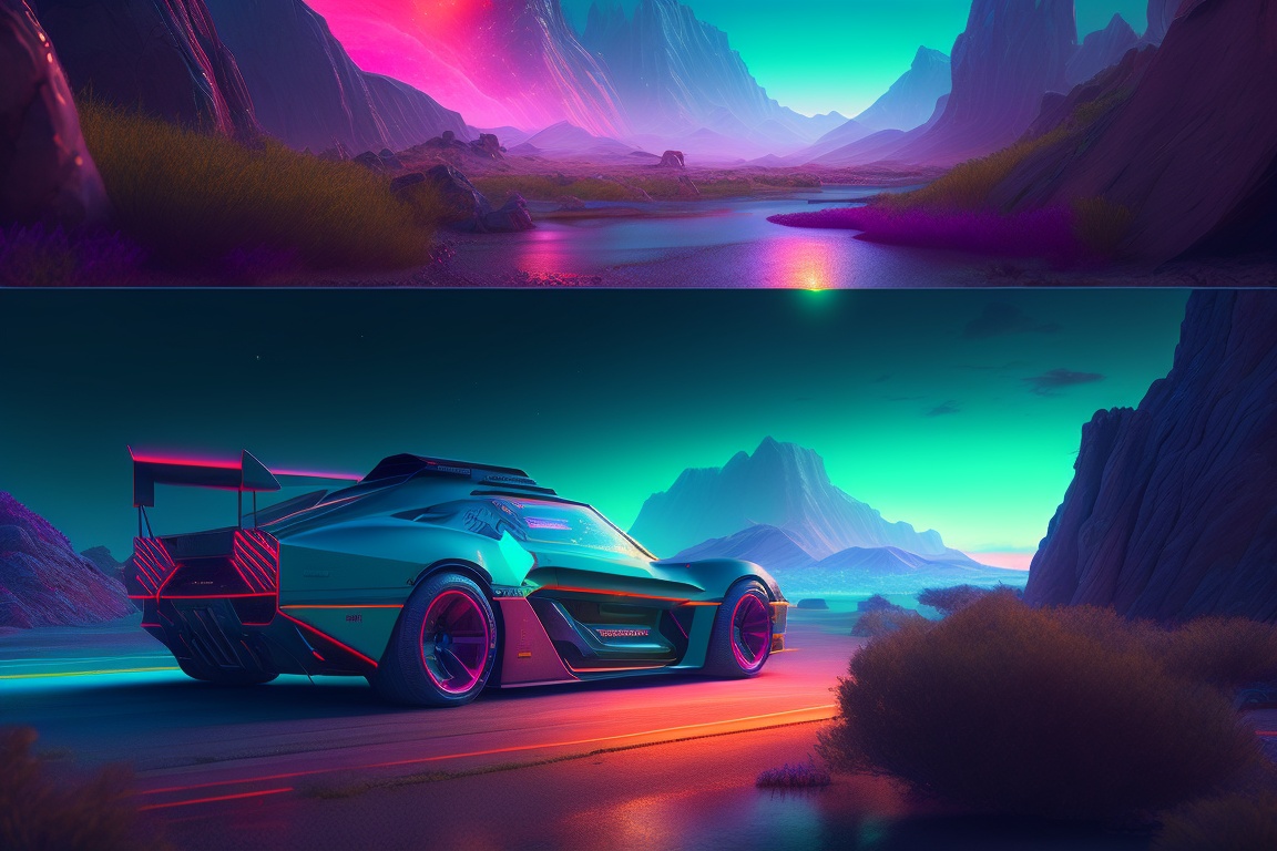 Lexica - Cyberpunk landscape, 8 k octane beautifully detailed render, post processing, portrait ...