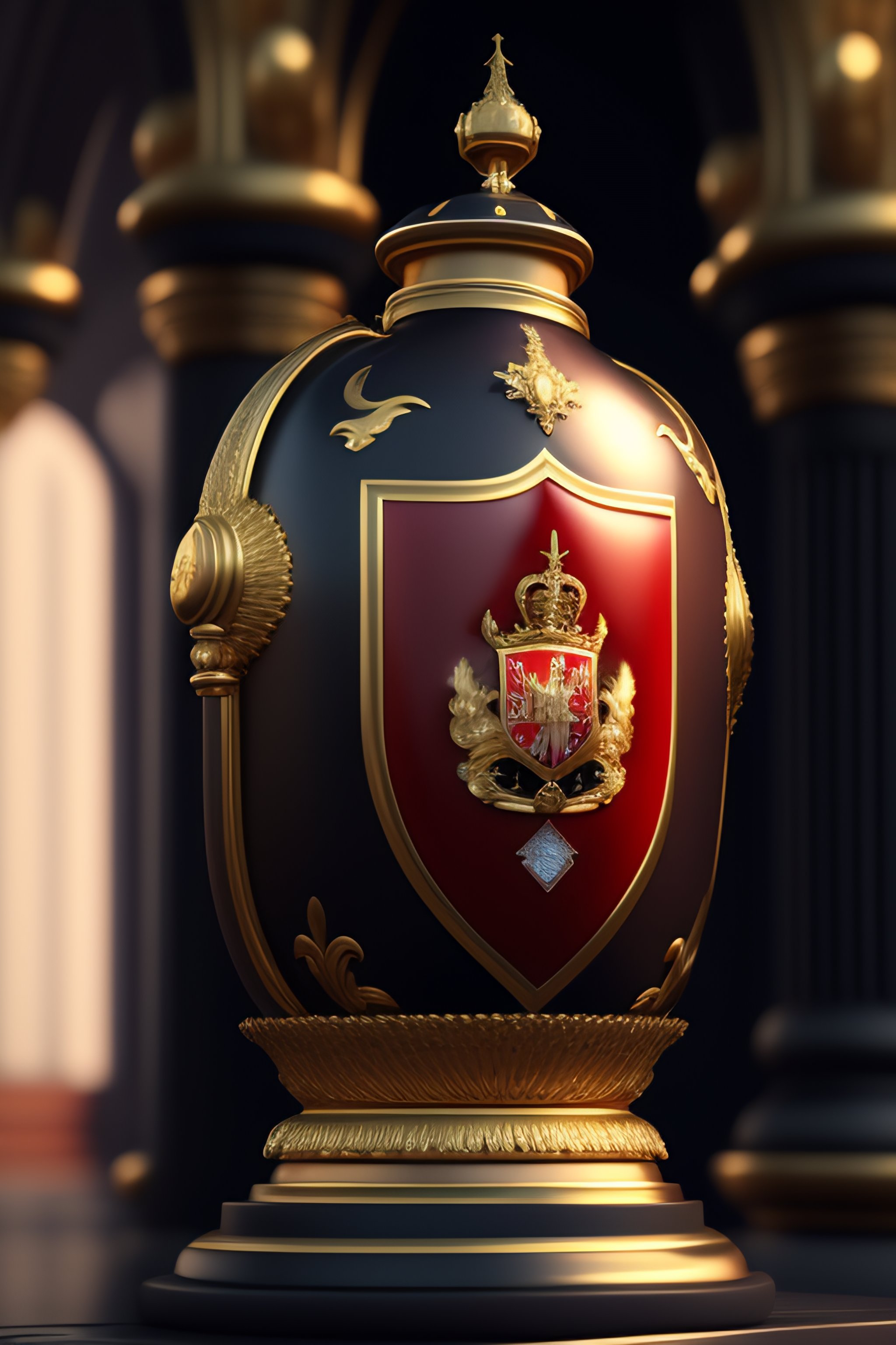 Lexica - /imagine prompt: coat of arms + royal coat of arms + front ...