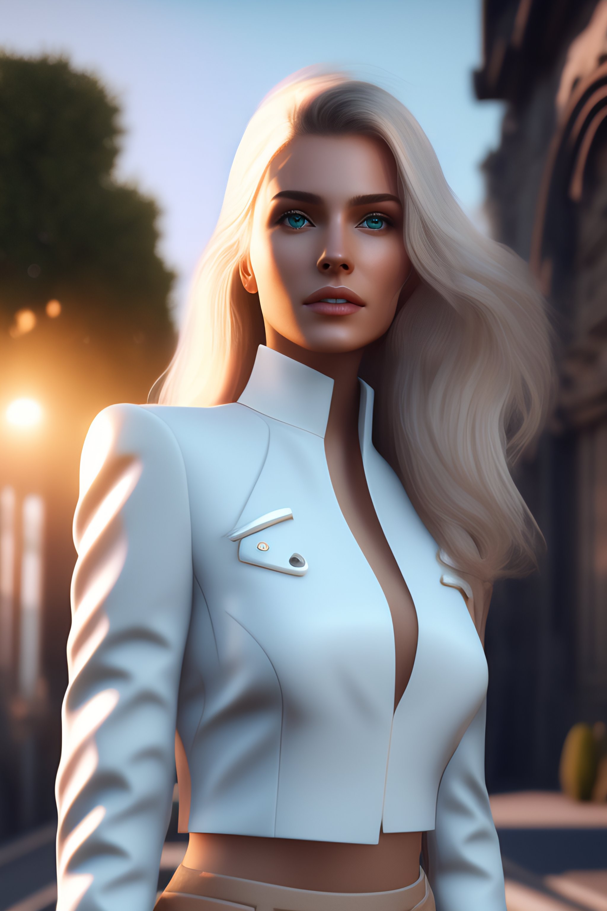 Lexica - [full body + slavic beauty + girly + glamorous + clothes black ...