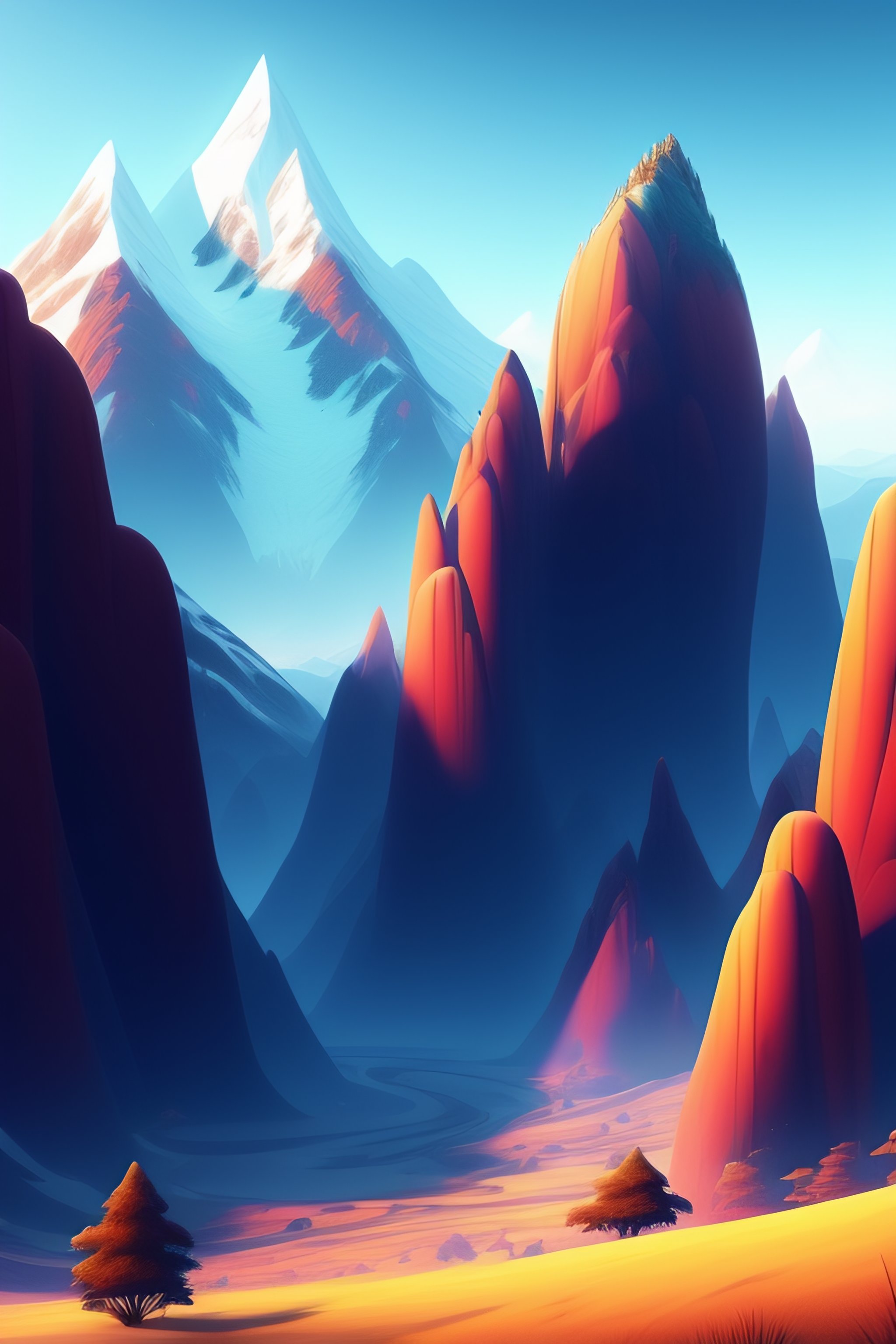 Pixar Concept Art Wallpaper