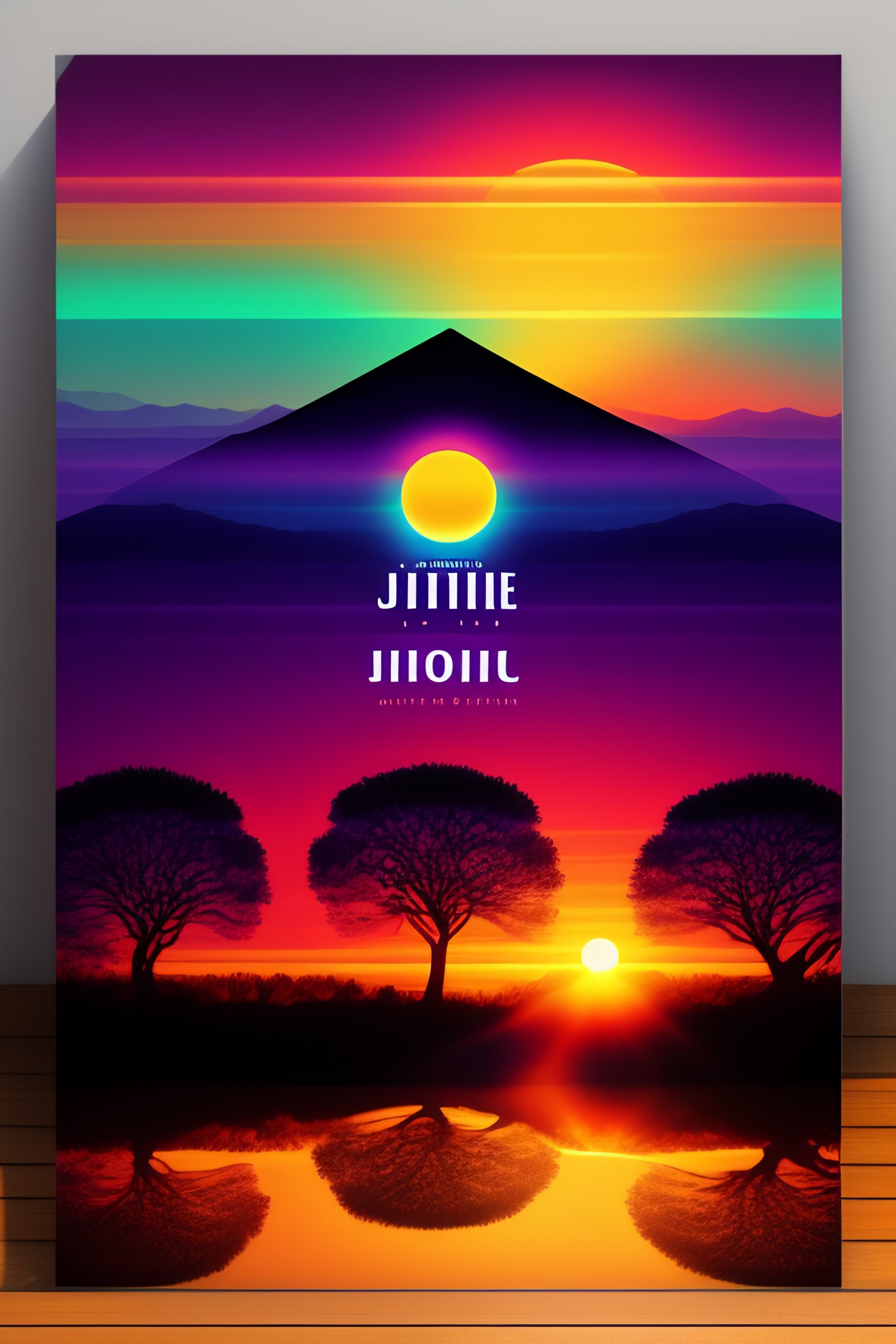 Lexica - House music disc sunset vinyl