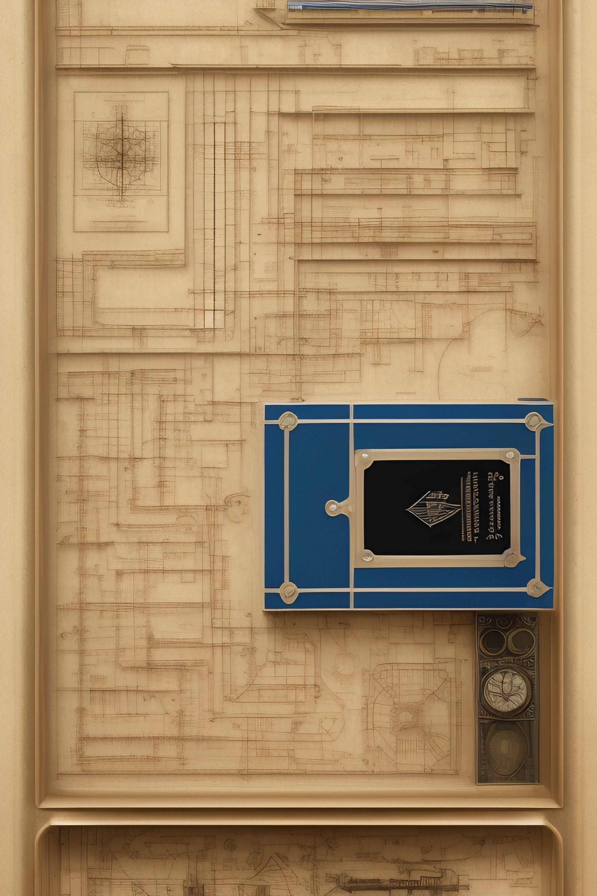 Lexica - A full-page concept designs of an atompunk time travel ...