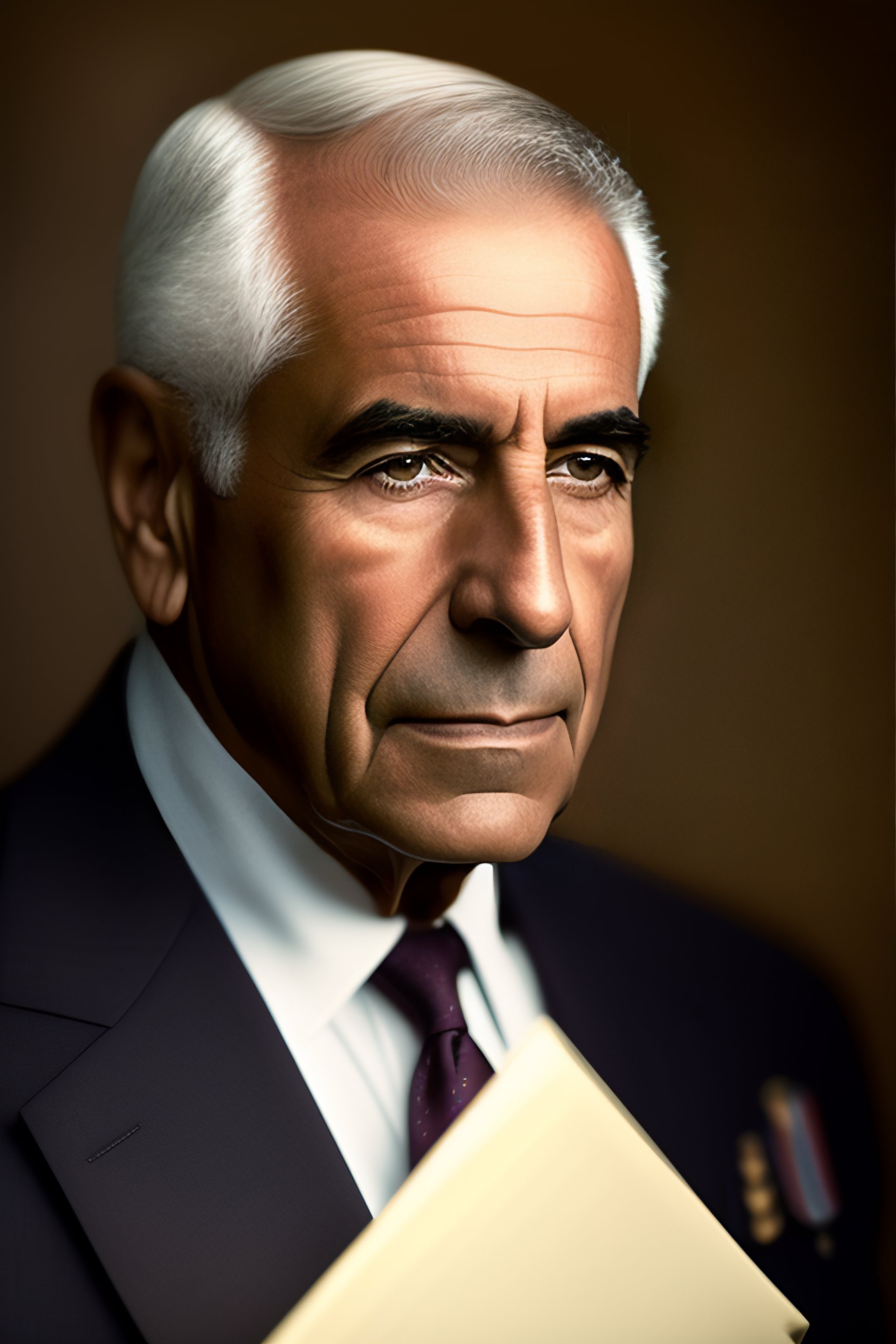 Lexica - Portrait of a old portuguese modern lawyer
