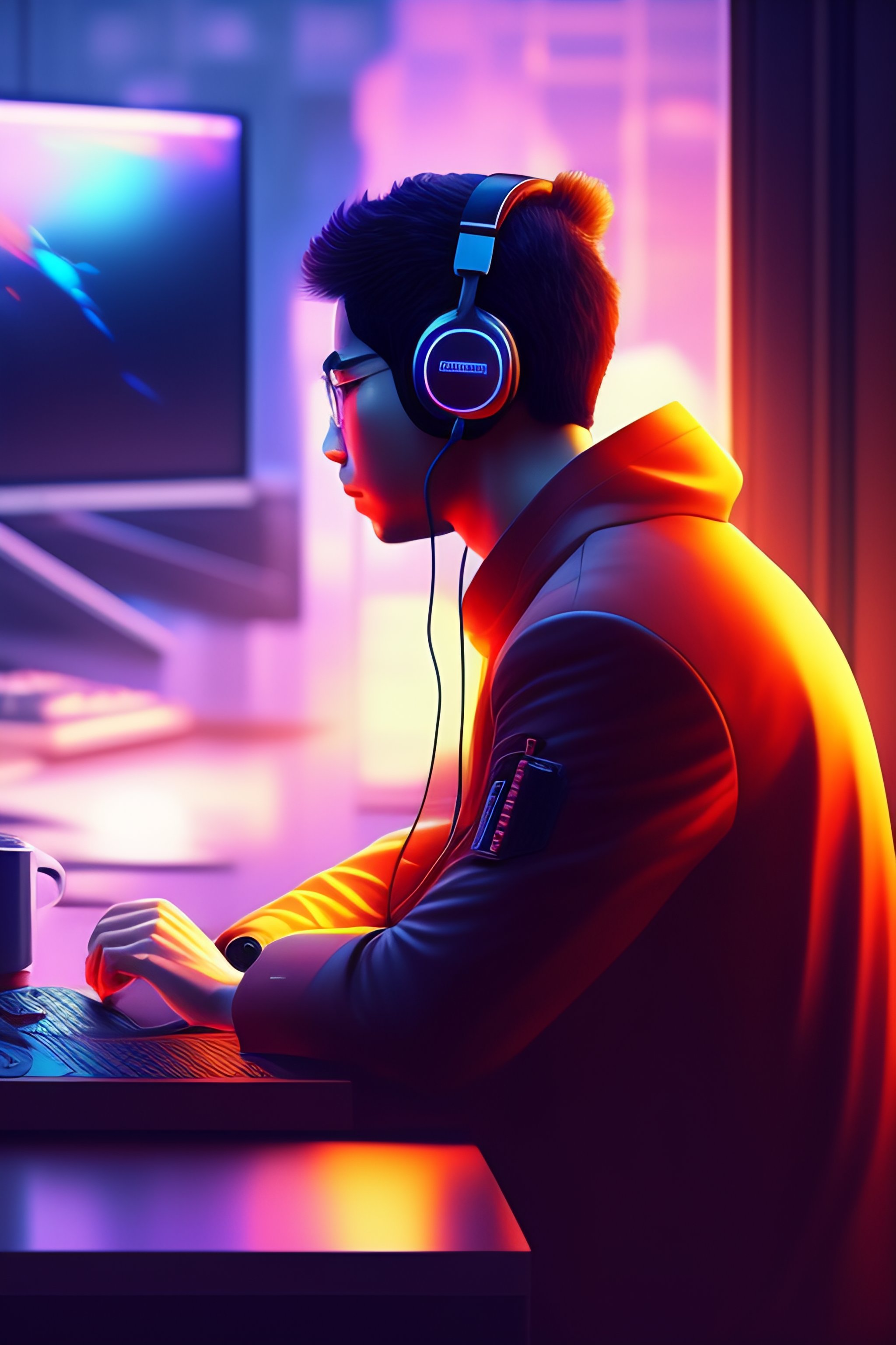 Lexica - Hidden face satoshi nakamoto crypto no face a vibrant ...