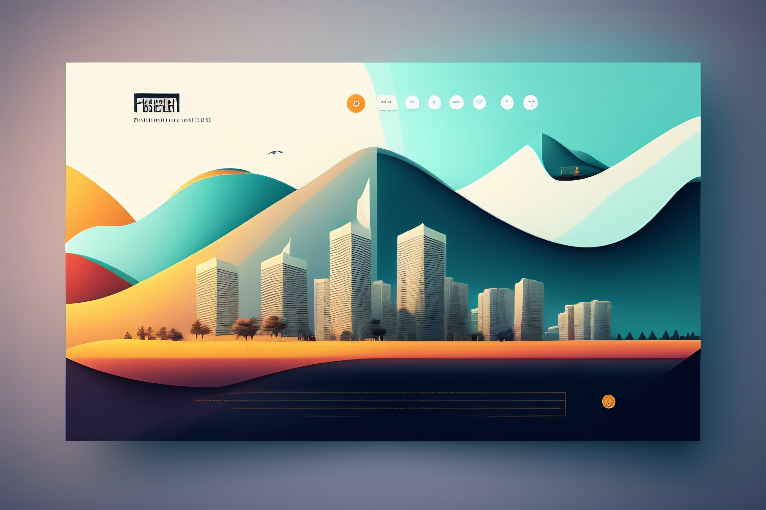 Lexica - Webpage background hero image for real estate company modern ...