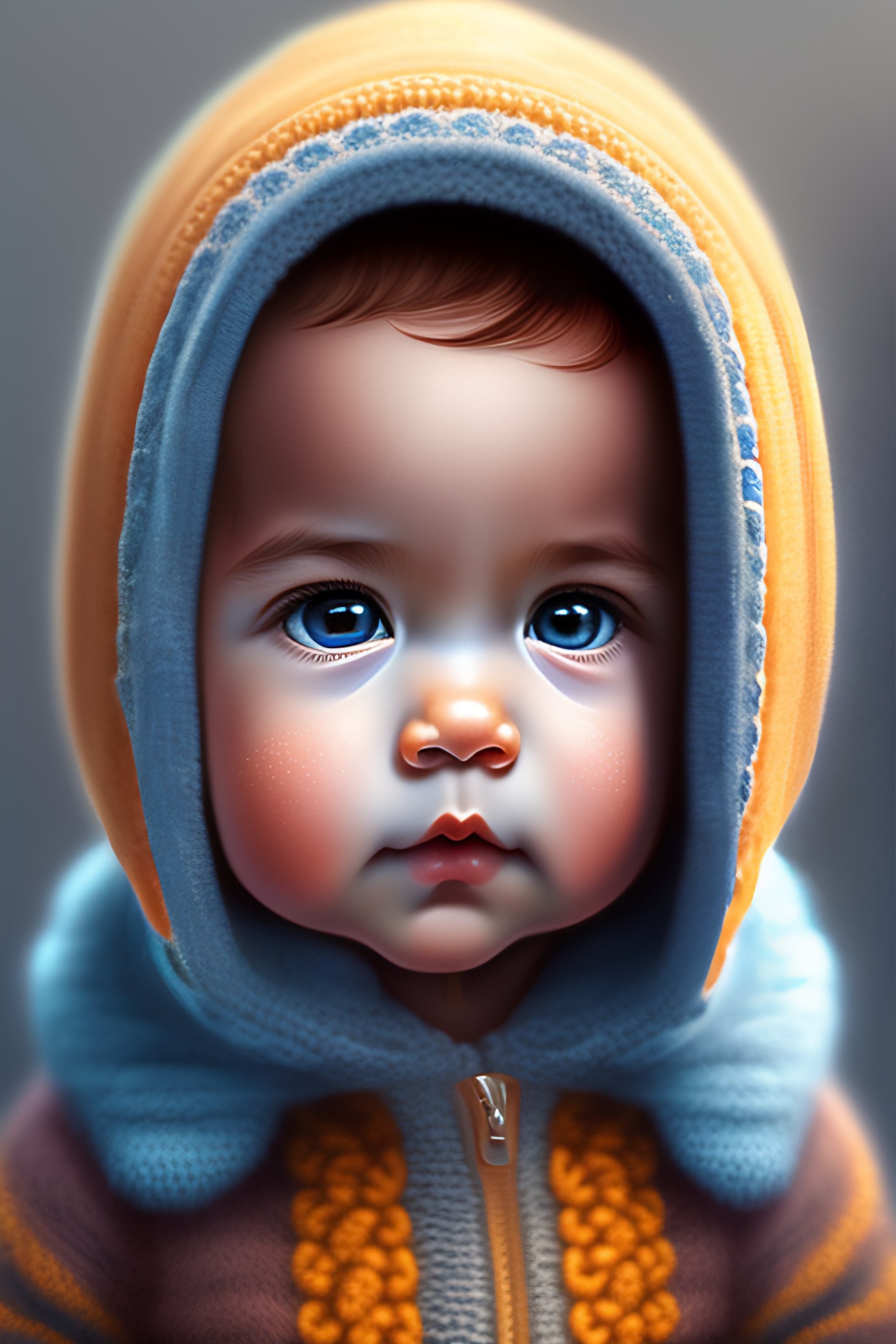Lexica - Cute and adorable baby, surrealism ultrarealistic width : 8 3 ...