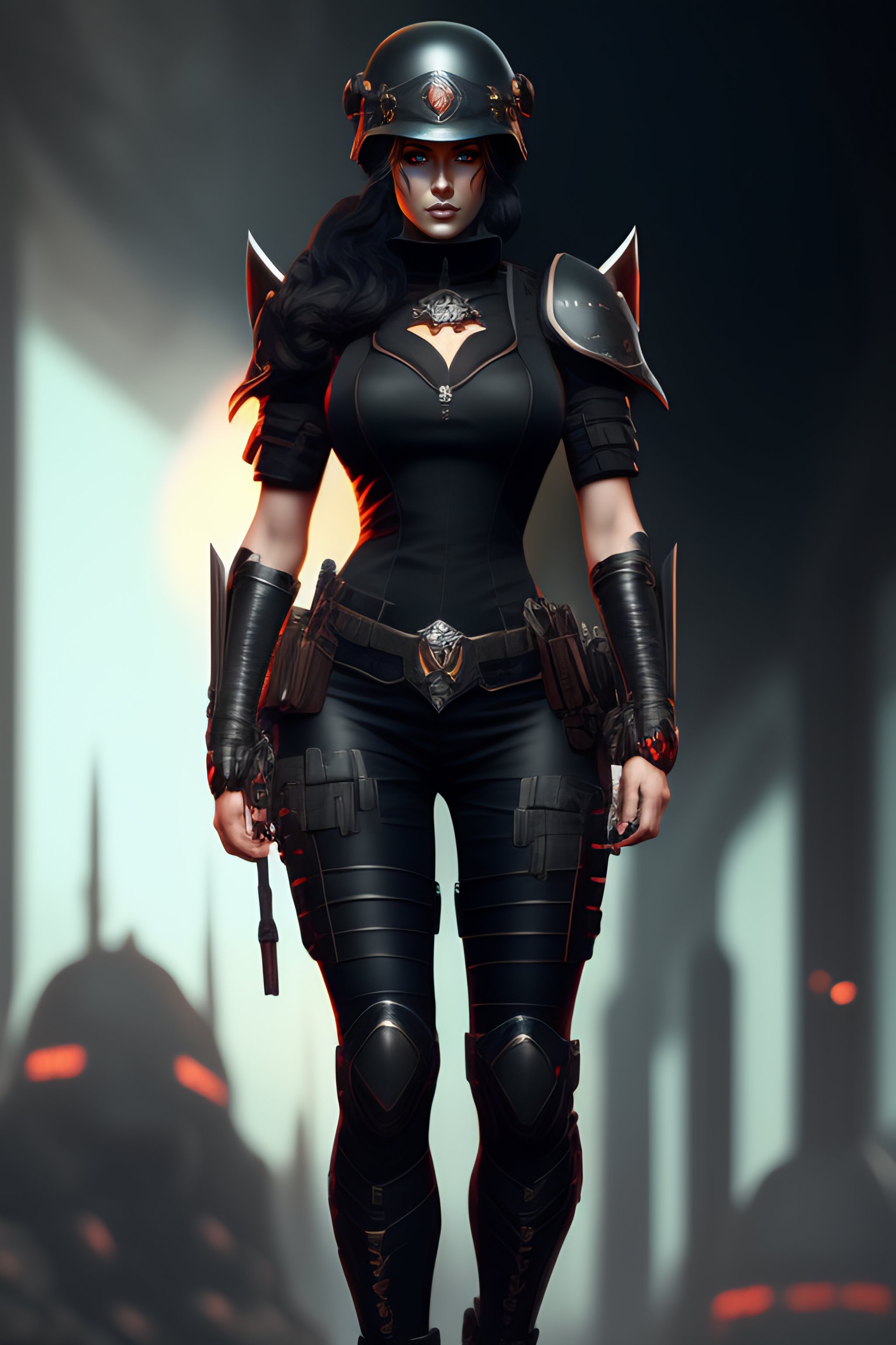 Lexica - Woman gothic necromancer summoner, Wolfenstein character ...