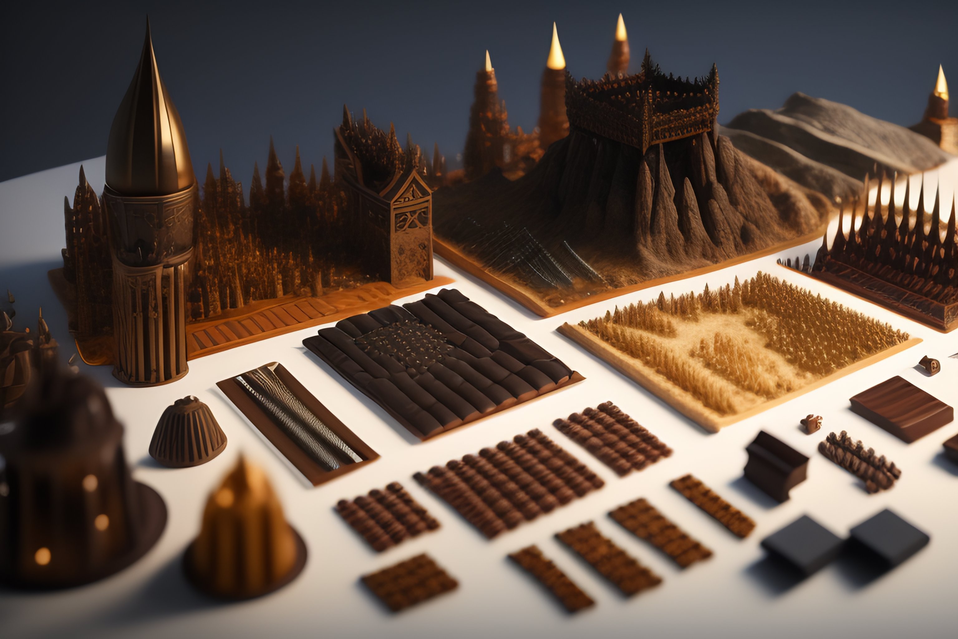 Lexica - Mordor, Costumes and props, Knolling, Knolling layout ...
