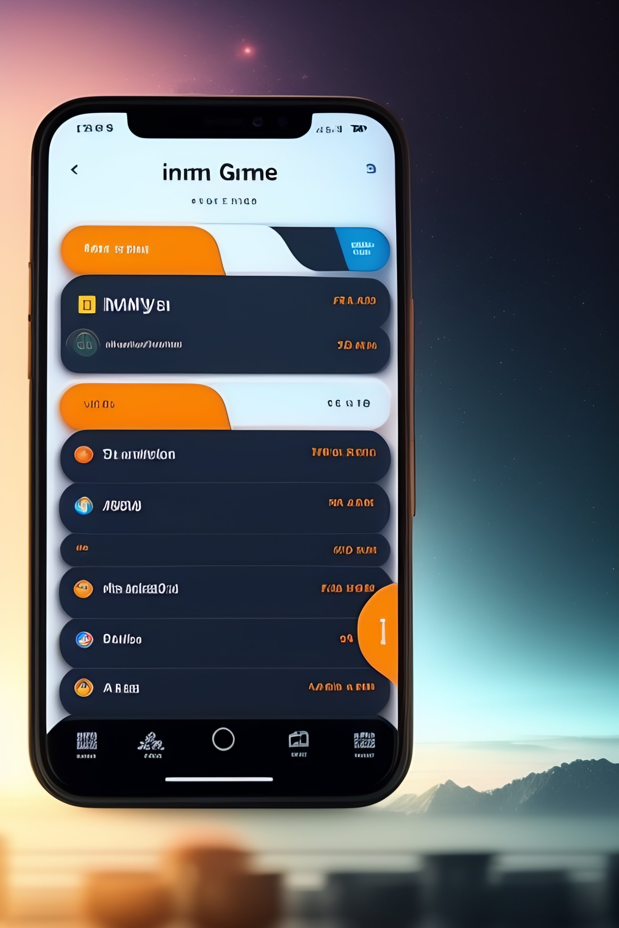 Lexica - Trading app game interface account