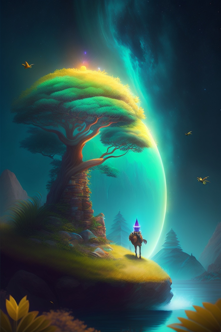 Lexica - One day, while exploring the ancient forests, they stumbled ...