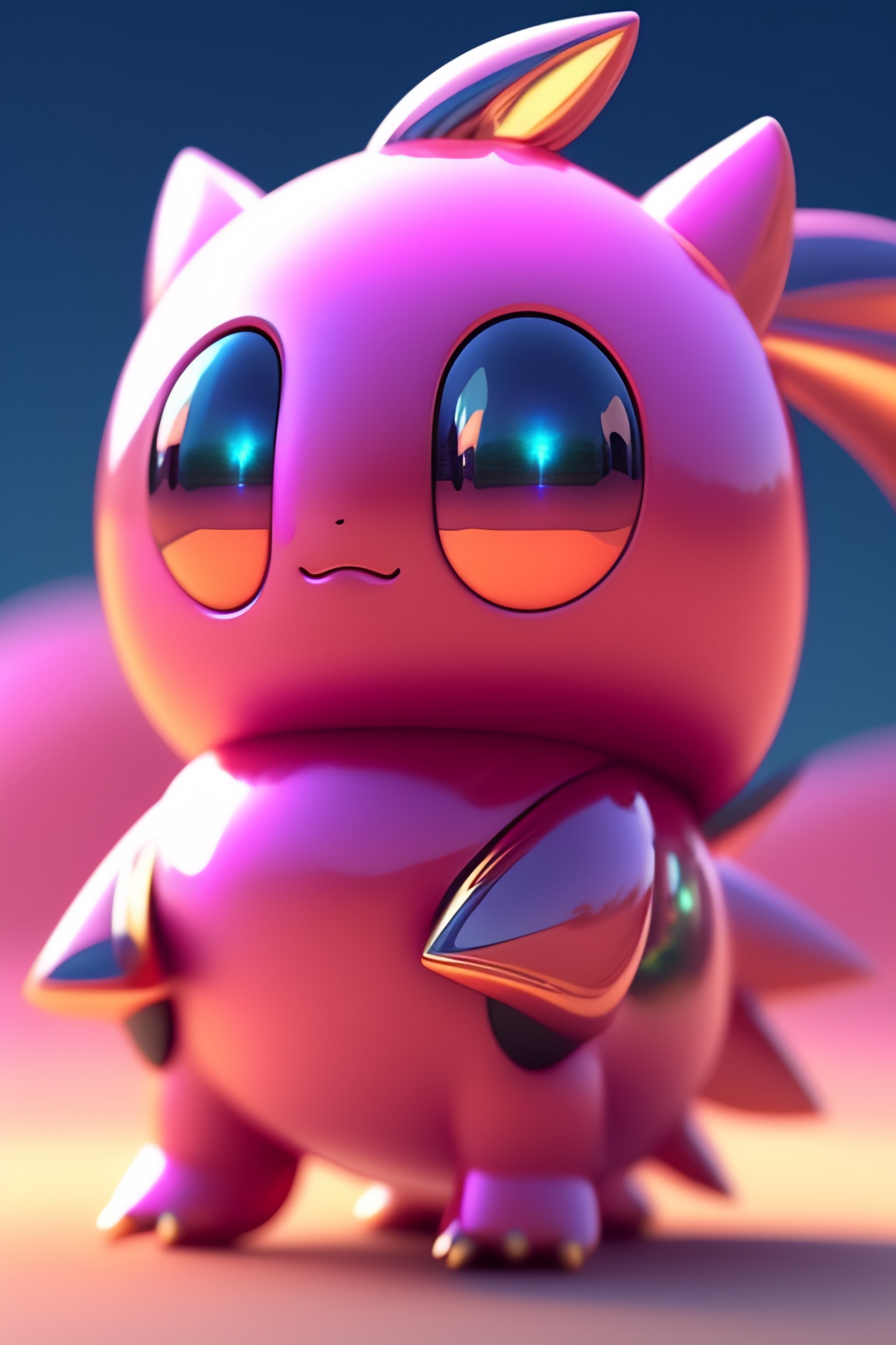 Lexica - A cute psychic type pokemon:: by beeple and James Gilleard and ...