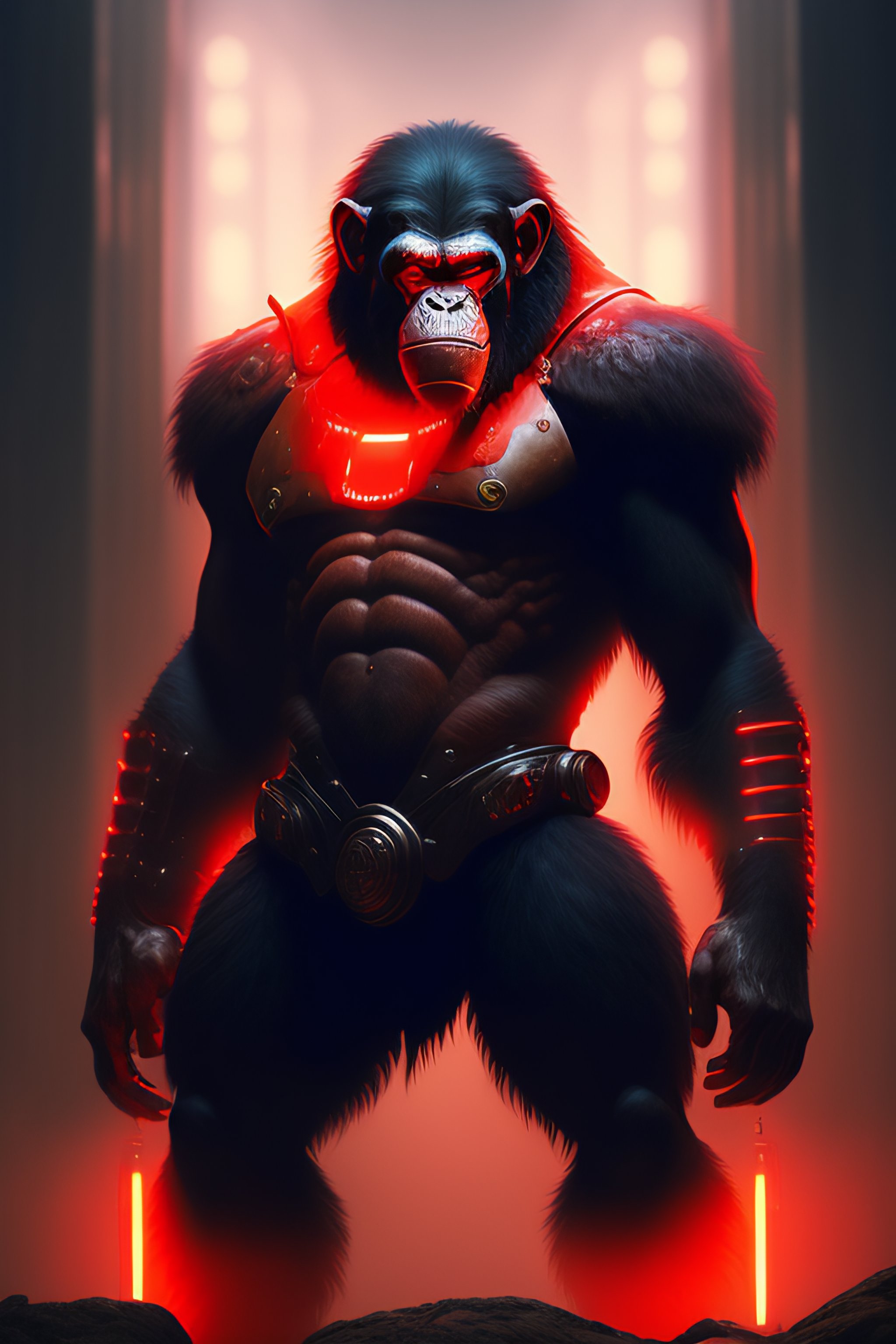 Lexica - A biomechanical cyborg ape from planet of the apes, with one ...