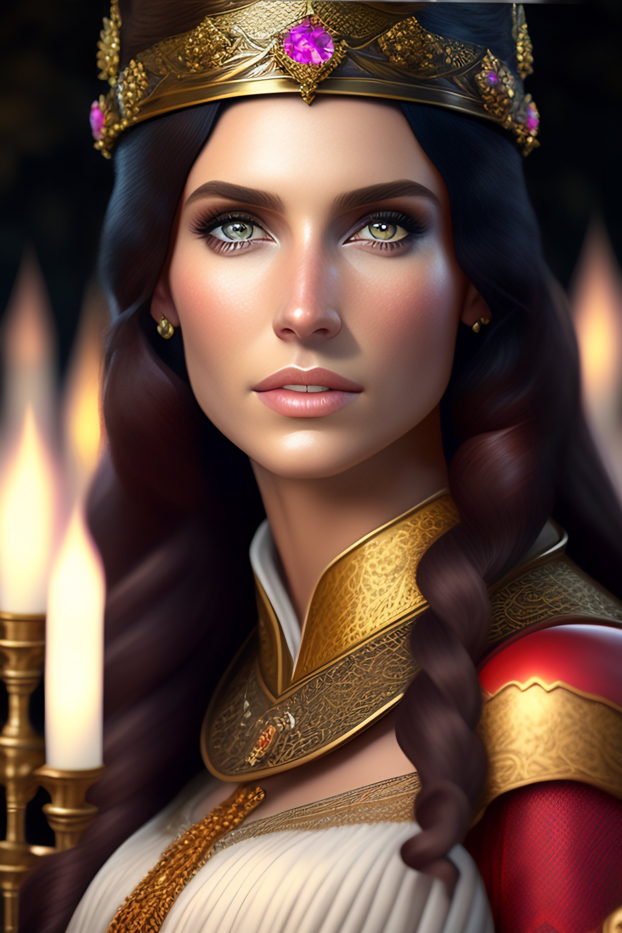 Lexica - Highly detailed closeup portrait of a fairytale medieval ...