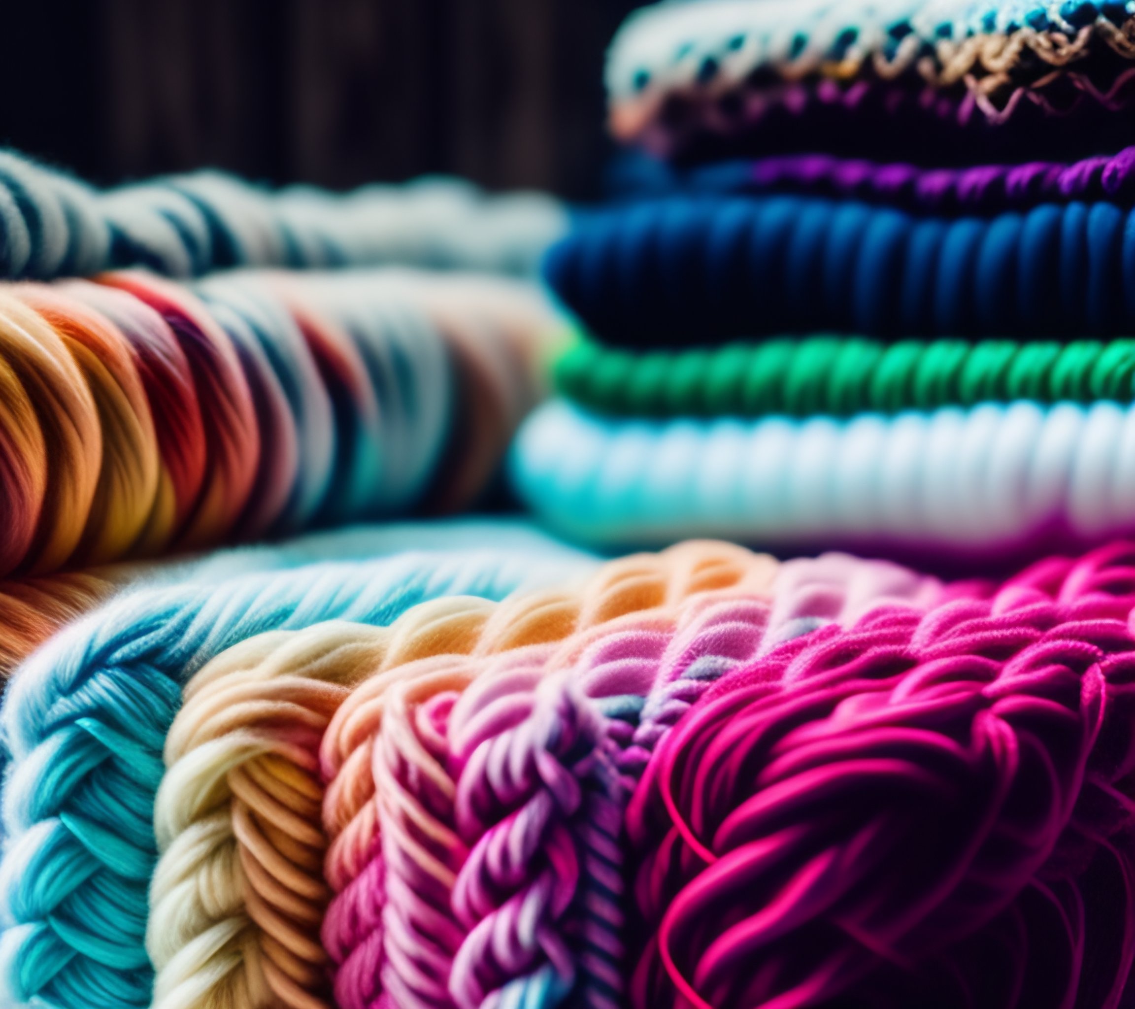 Lexica - Depth of field to high quality knit aesthetics of luxurious ...