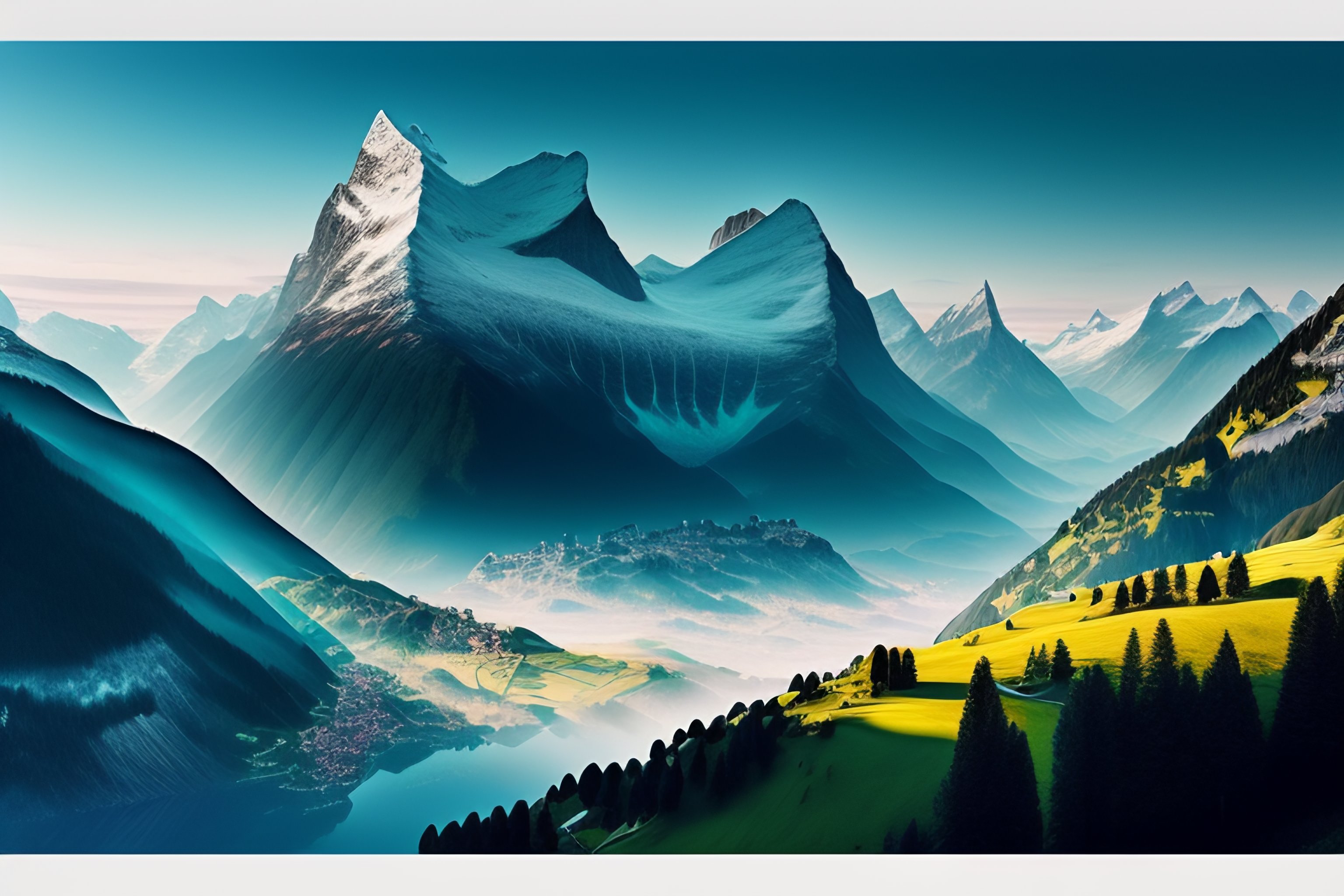 Lexica - A beautiful and highly detailed matte painting of the epic ...