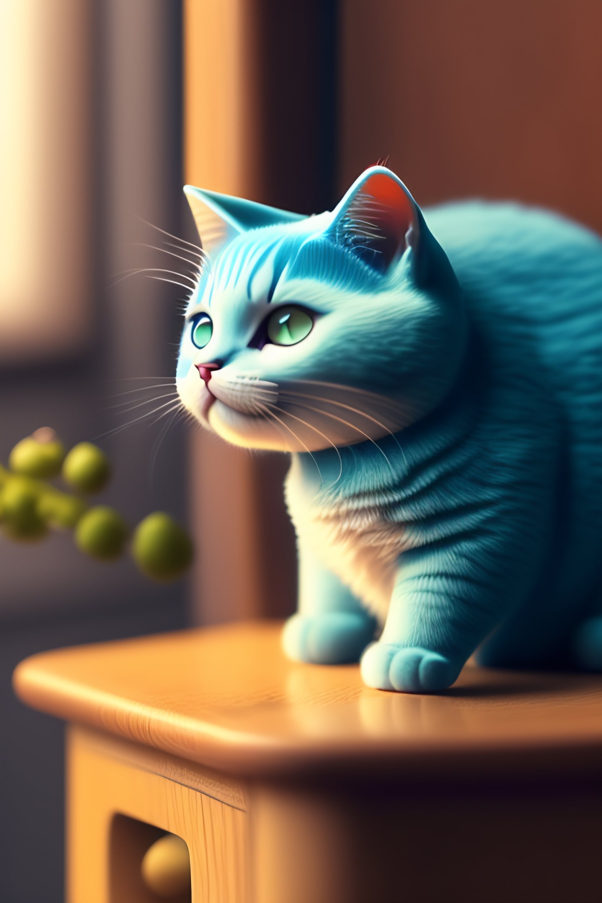 Lexica - Bmo loves cat