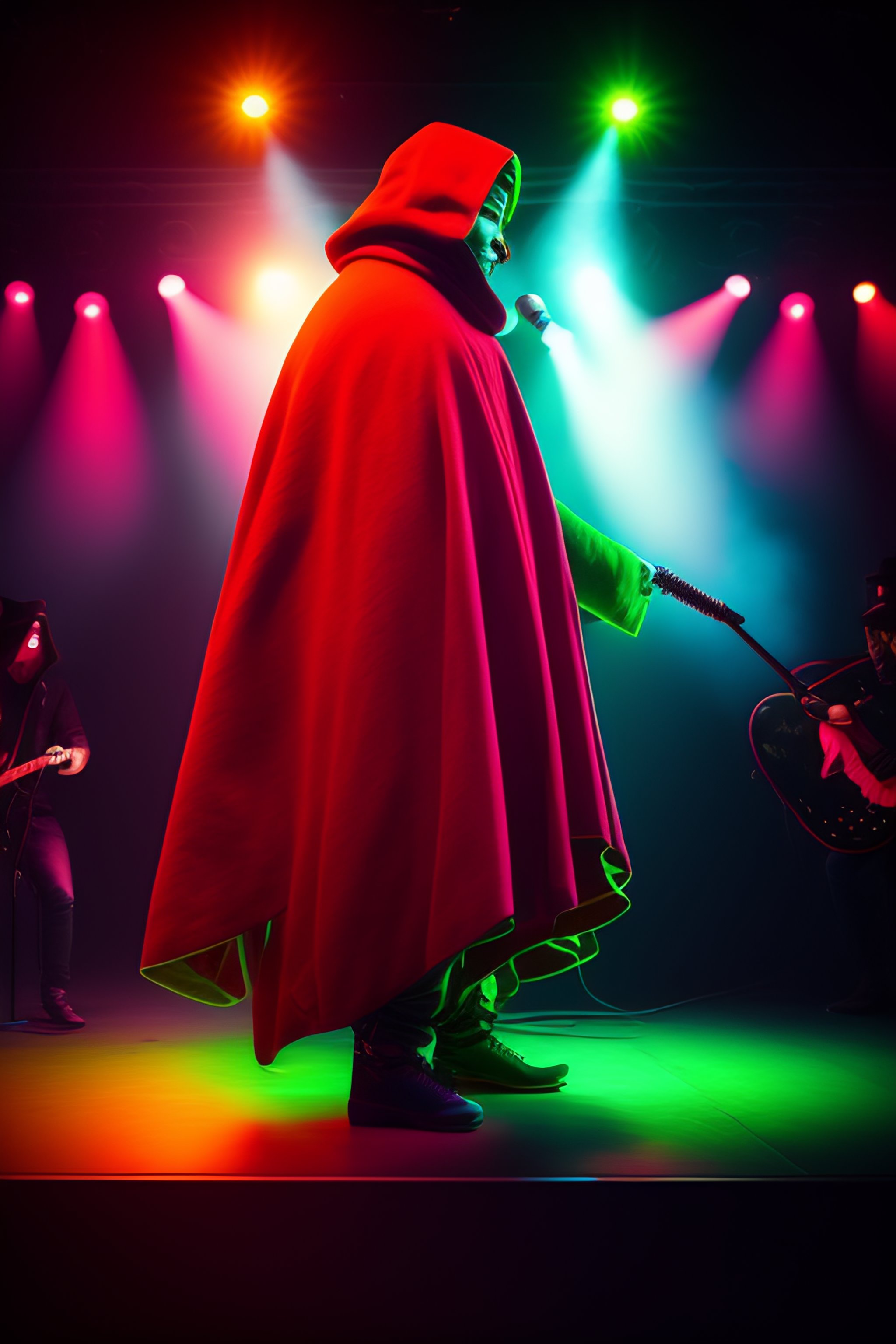 Lexica - The standup comedy comedian superhero masked by gottfried ...