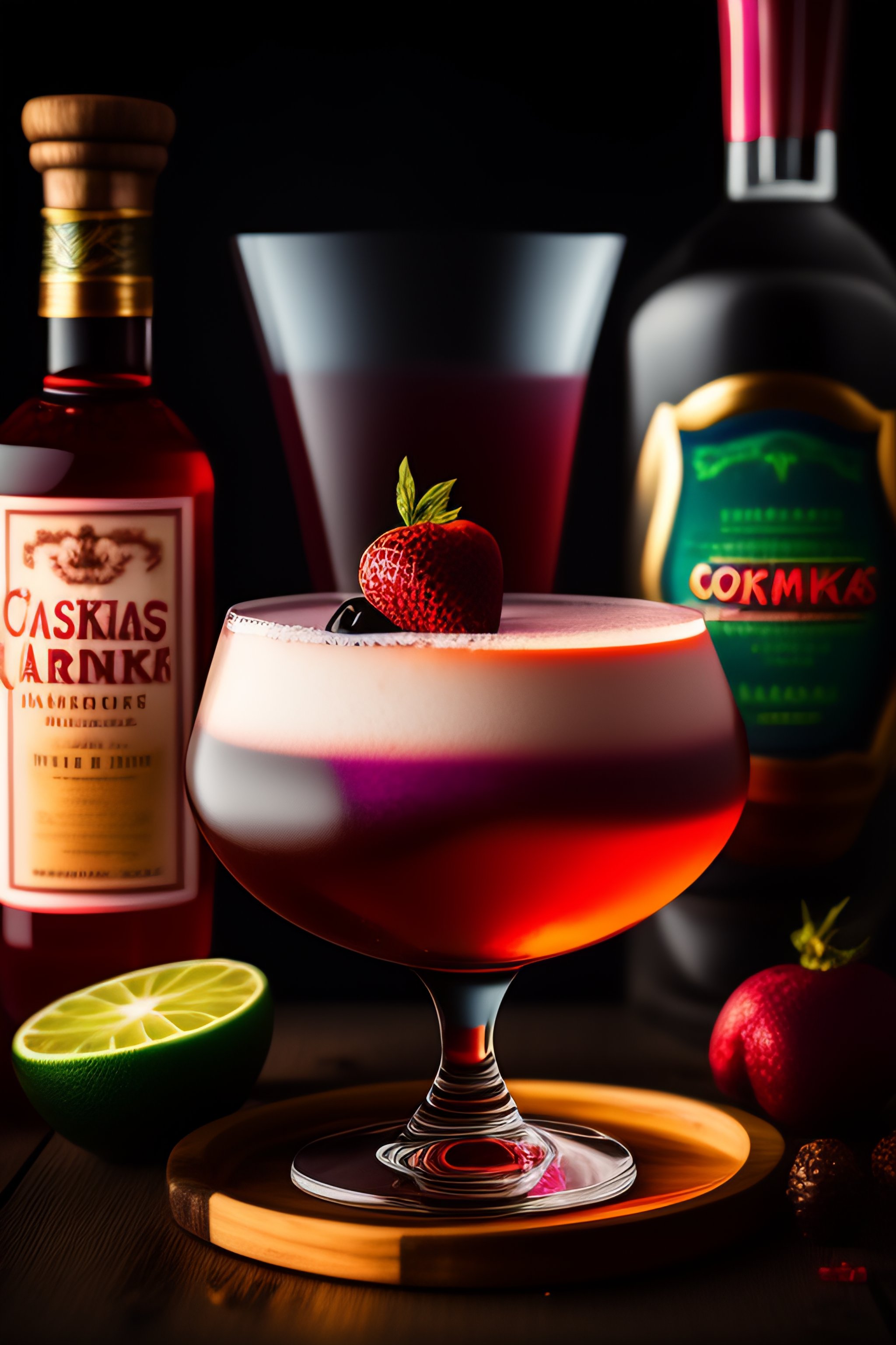 Lexica - Dark mixologists creating Cocktails mixology in circus horror