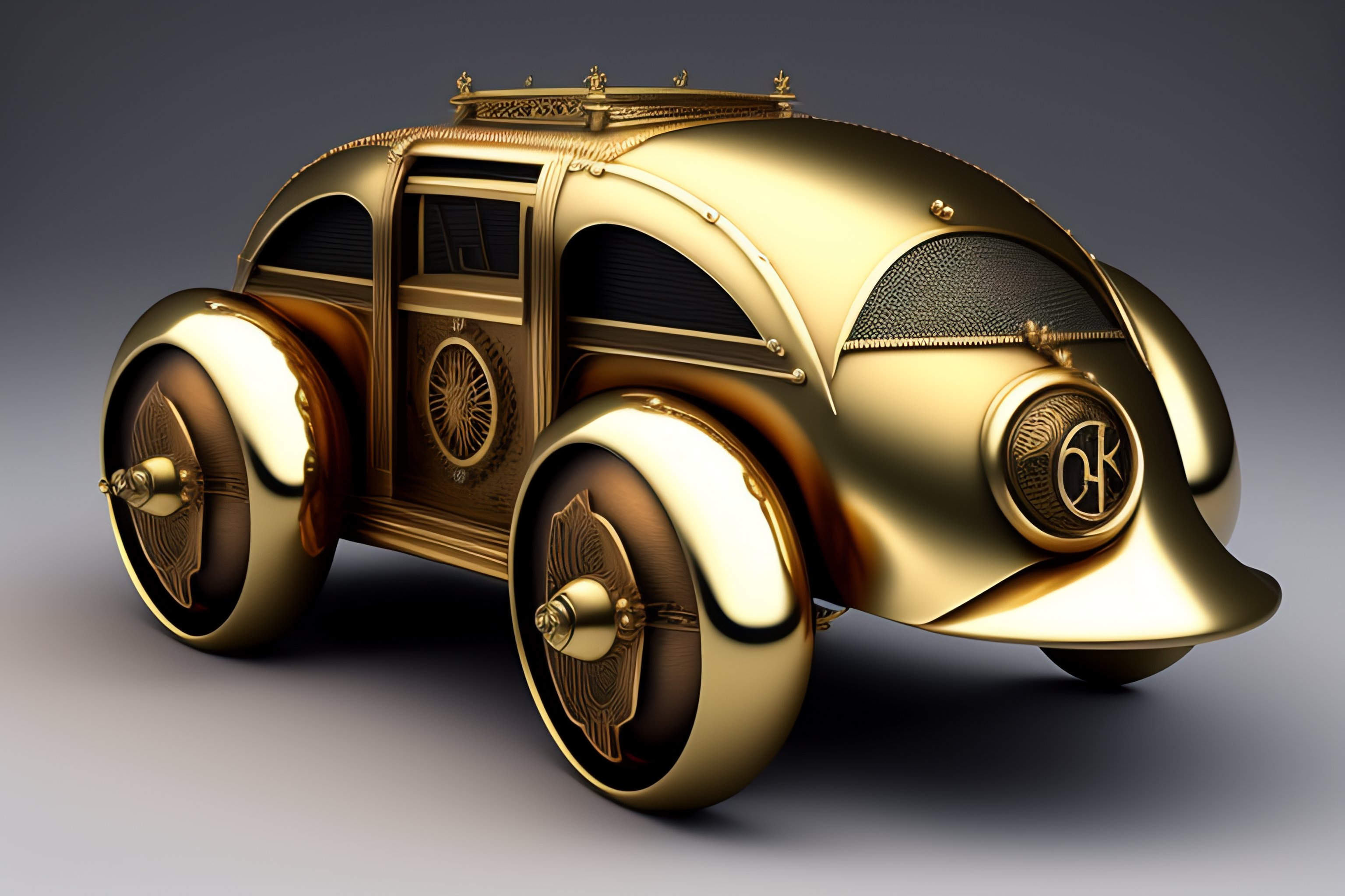 Lexica - Symmetrical and proportionate STEAMPUNK CAR!!, inspired by ...