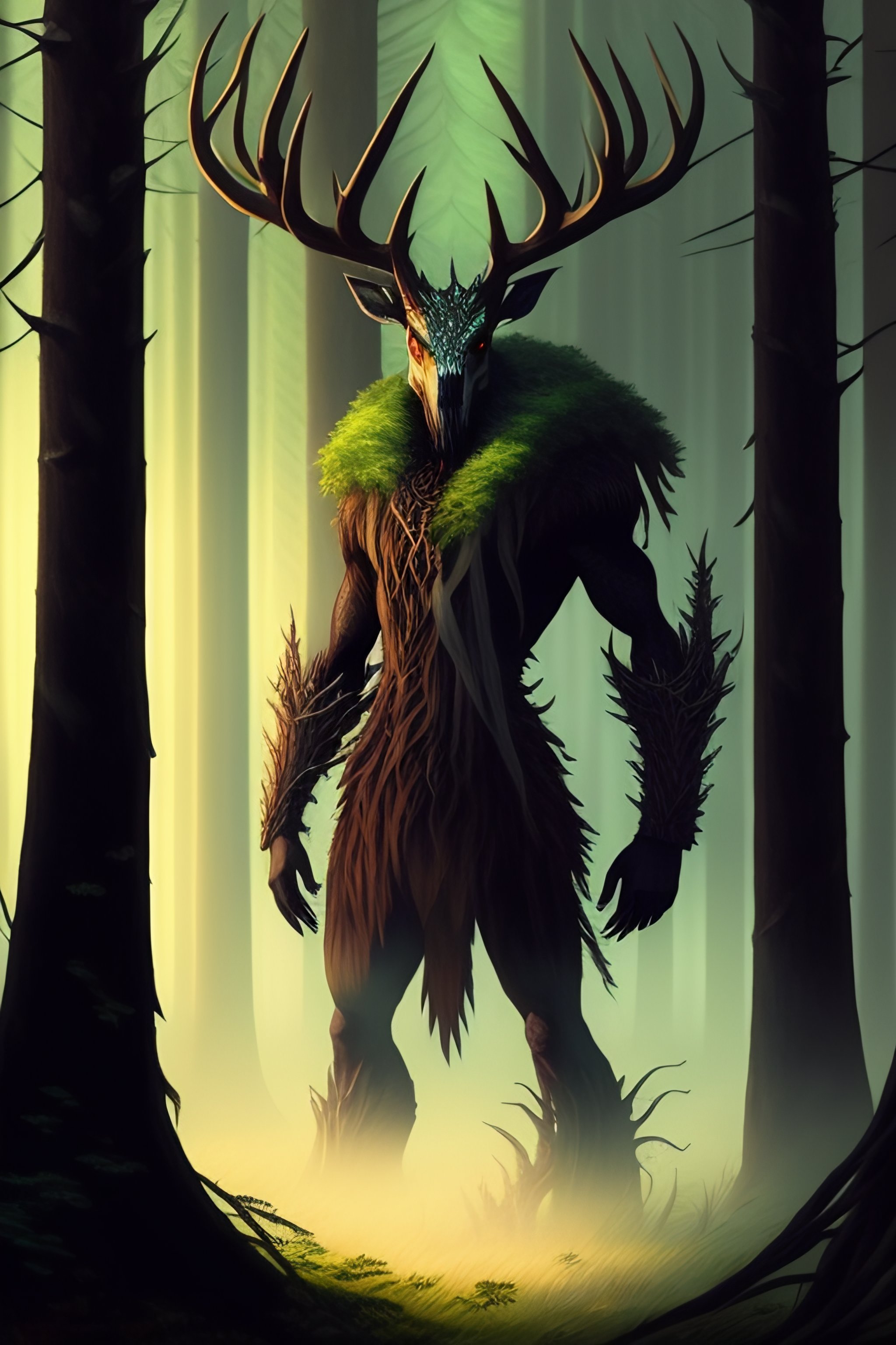Lexica - Leshen is a powerful, man-eating creature that dwells in the ...