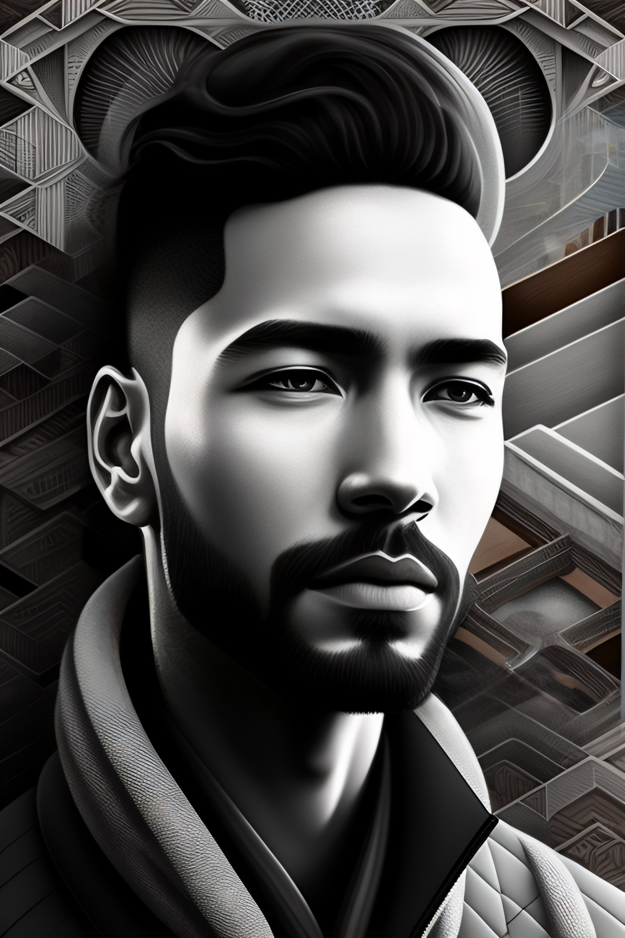 Lexica - Highly detailed illustration of a portrait of a man ...