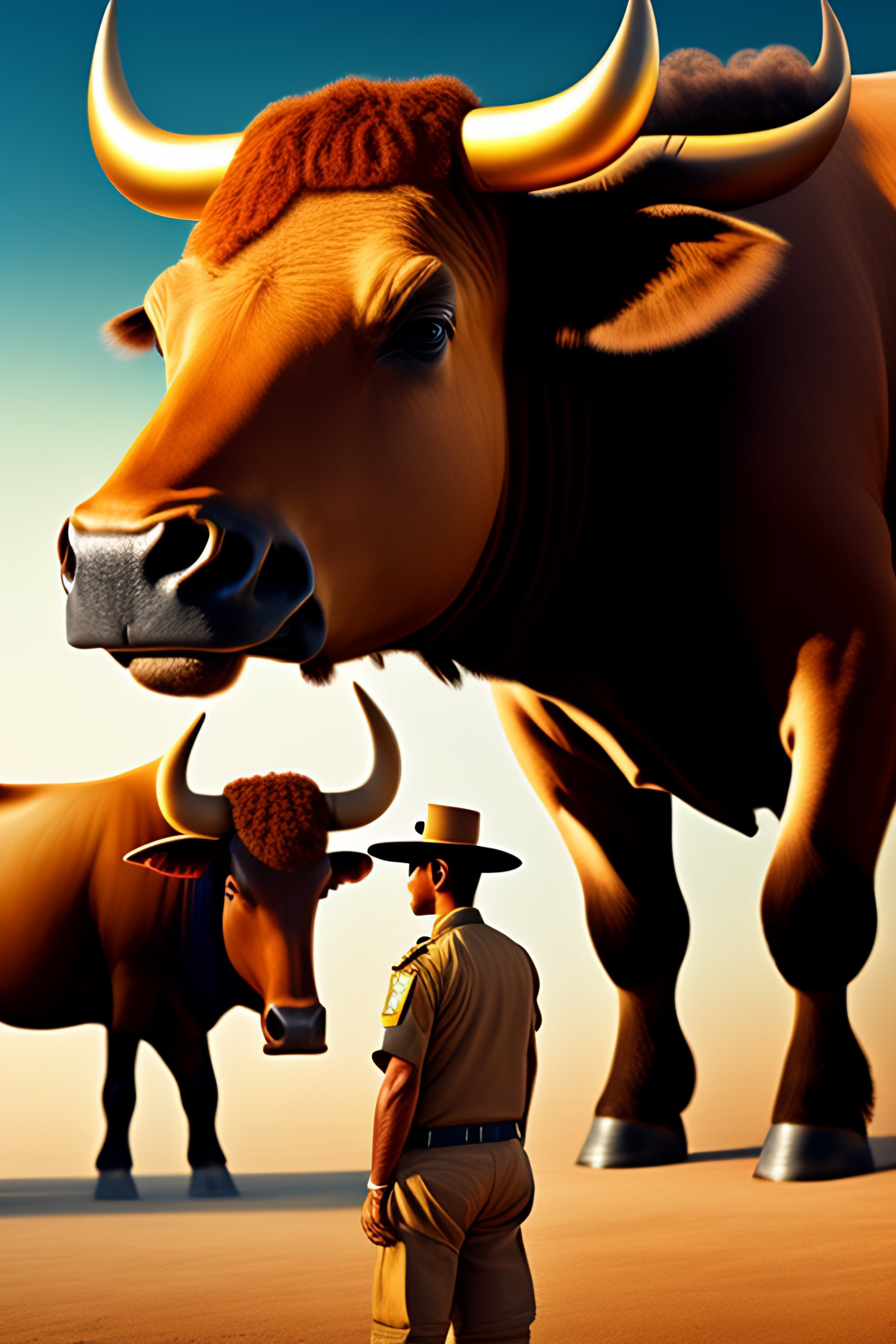 Lexica - Sky bull man of sumer