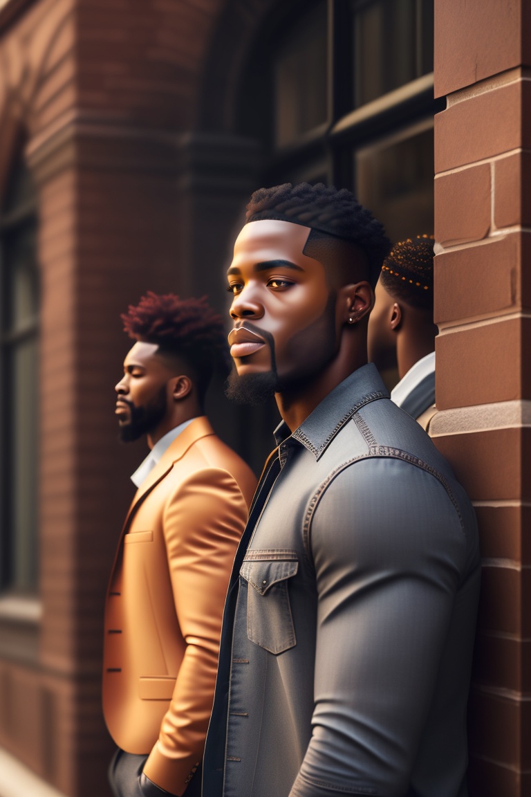 Lexica - Image of a group of middle class black men between 35 -55 ...