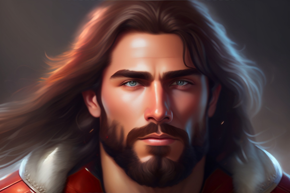 Lexica - Jesus christ as an action hero, realistic portrait ...