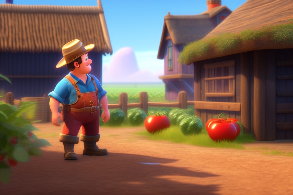 Lexica - Describe a farmer in working in his farm, and reputation in ...