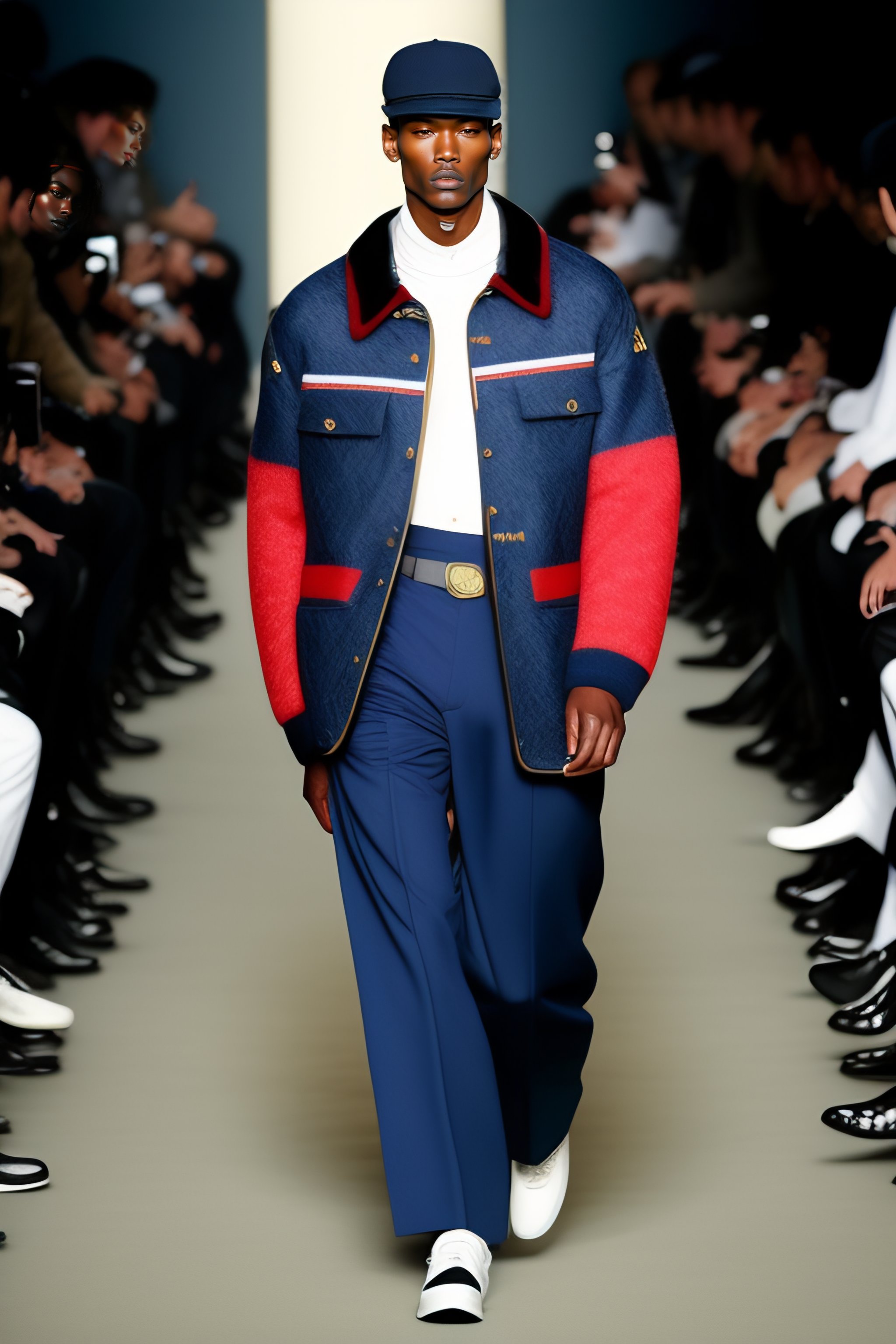 Lexica - Vintage golf inspired fashion runway winter season denim ...