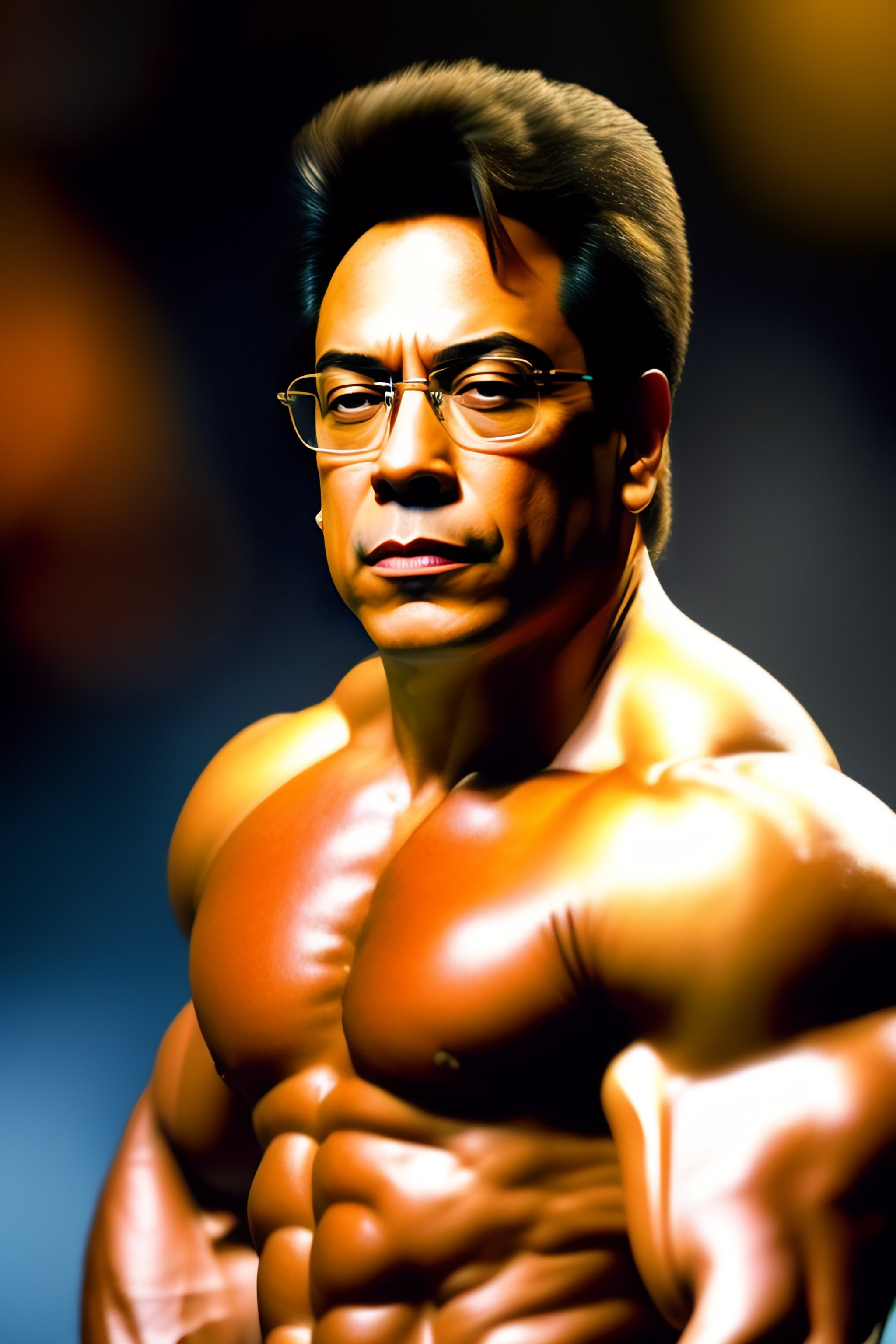 Lexica - Heroic and muscular president gustavo petro
