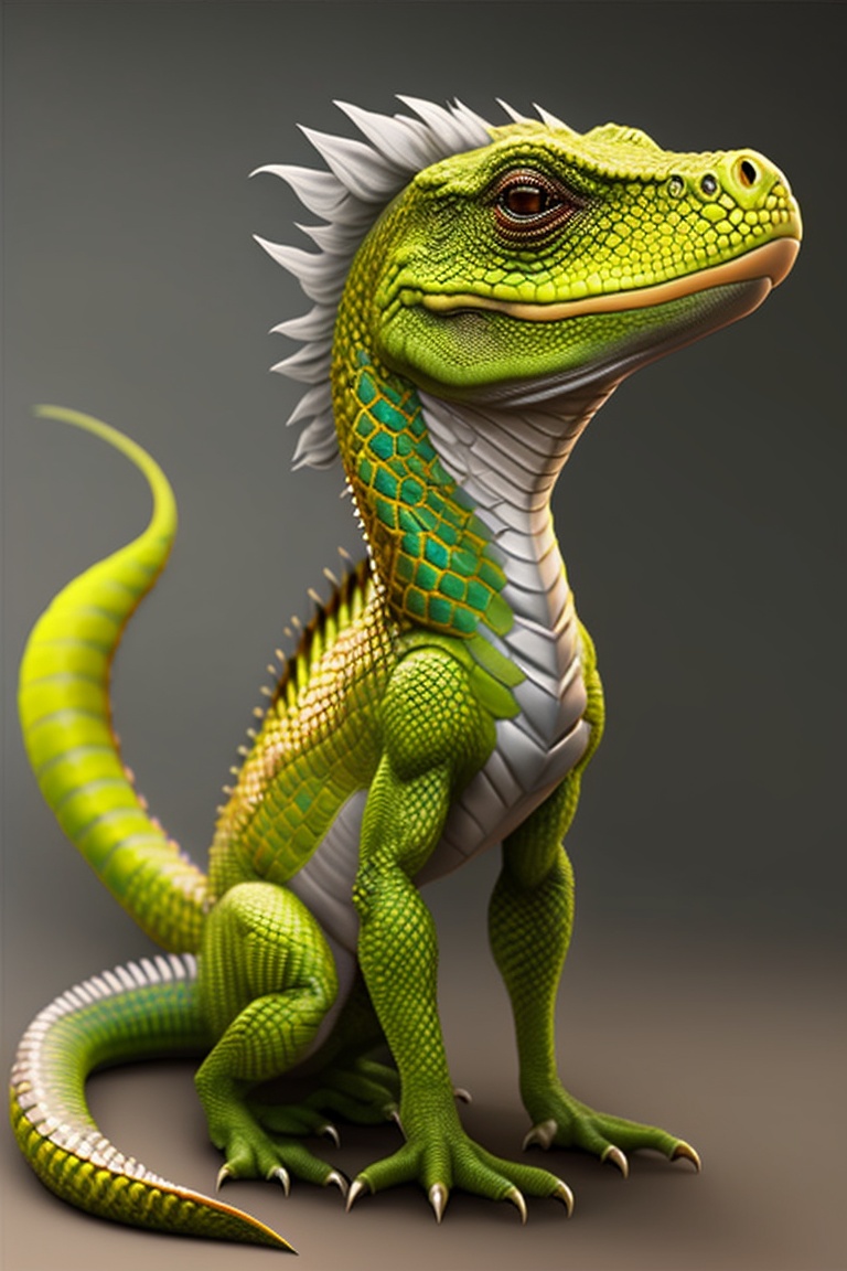 Lexica - Small reptilian kobold, fantasy art, long lizard tail ...