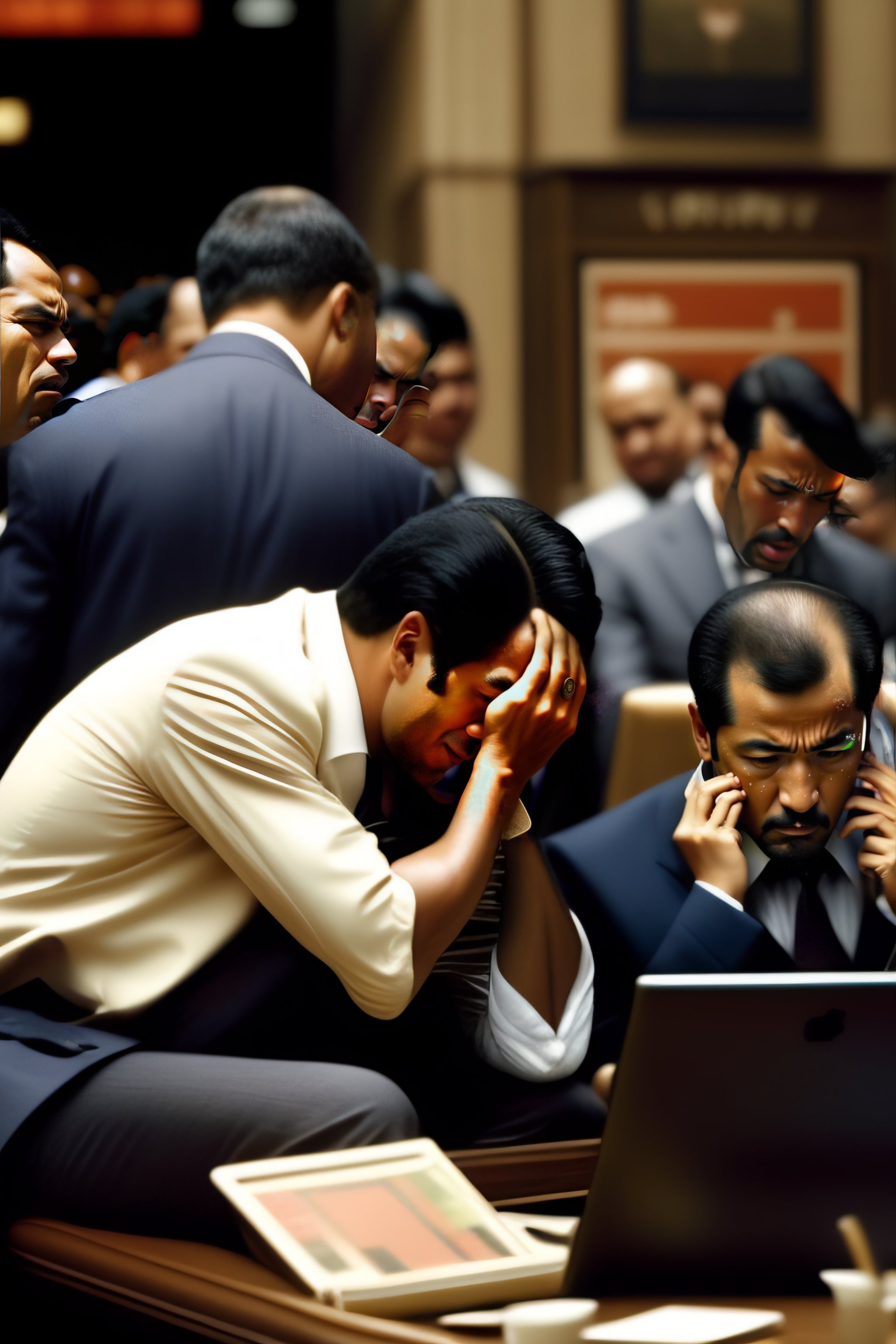 Lexica - Crying and Stock traders loosing money,Markets crashing ...