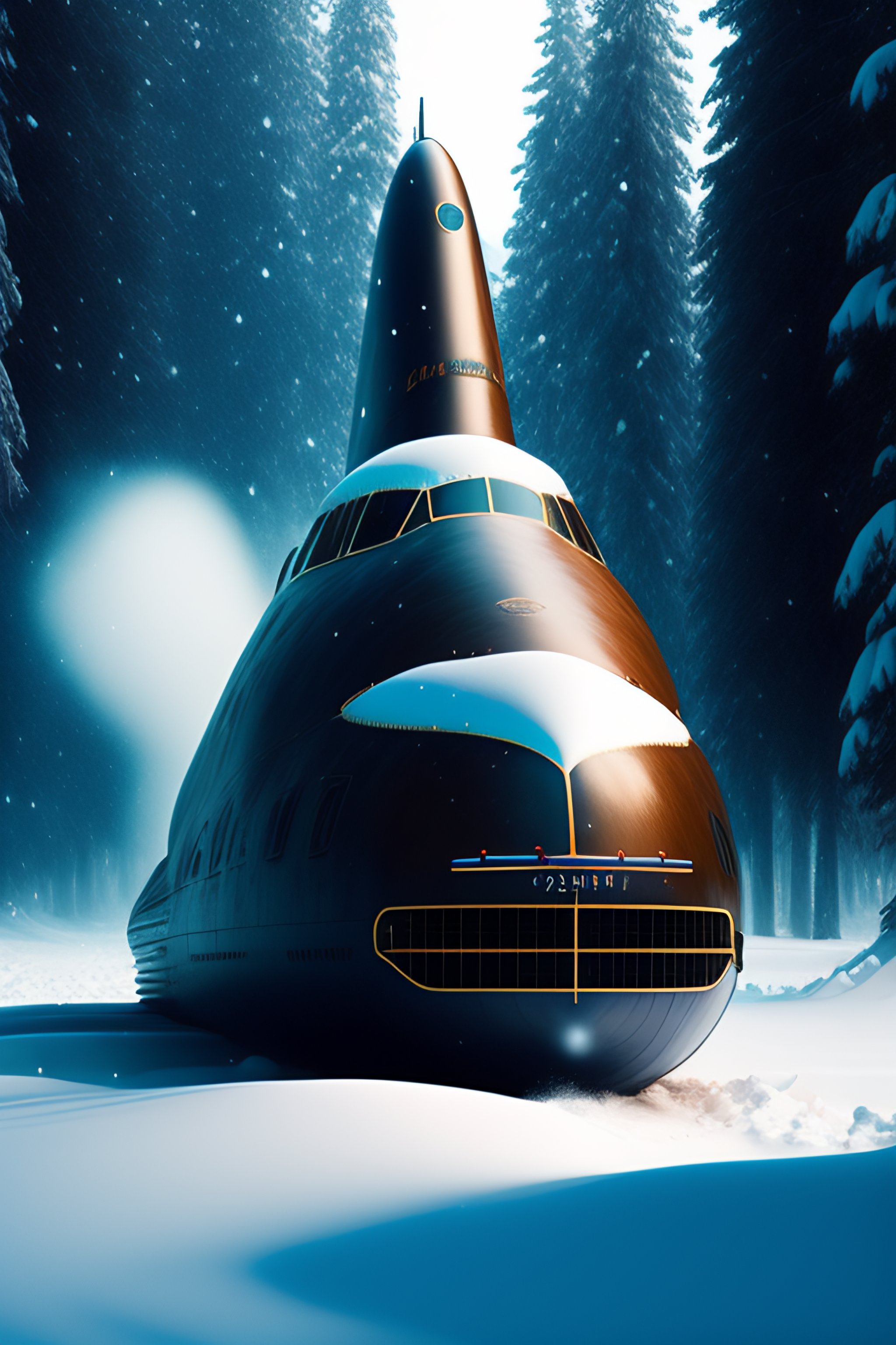 Lexica - A submarine in snow