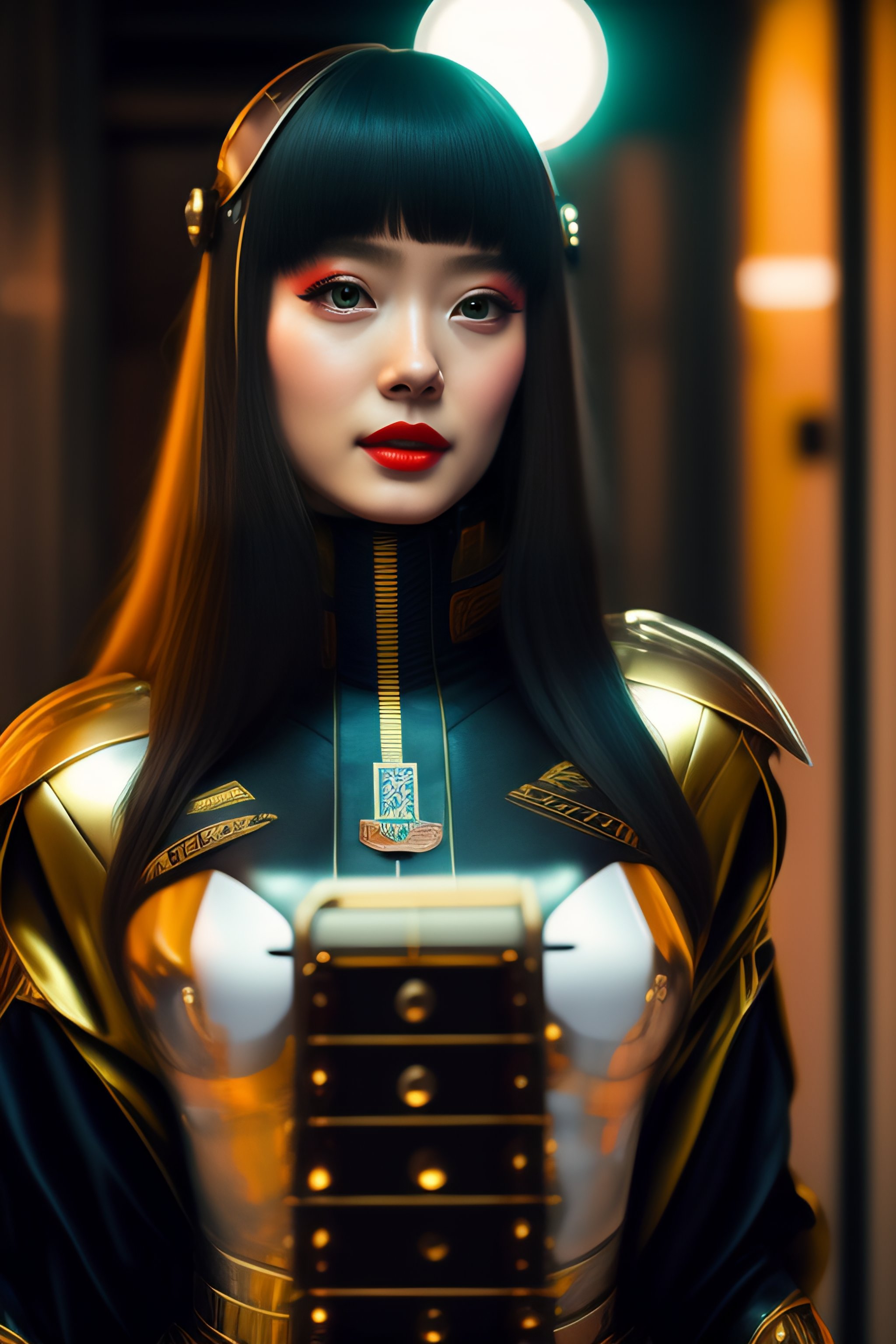 Lexica - Photoreal, cosplay, Cosplayer, cyber punk, Kanna Hashimoto ...